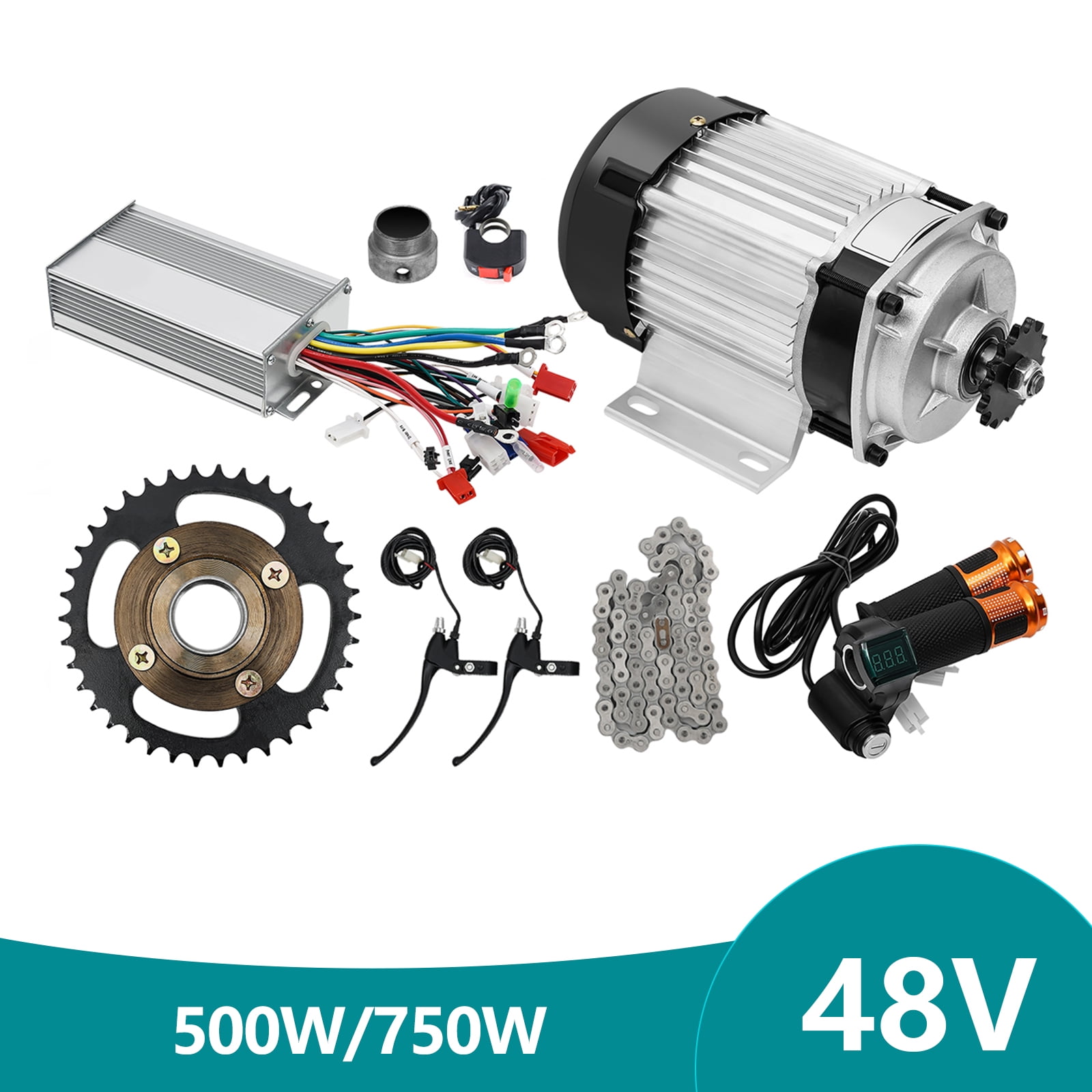 ChicHomey Tricycle Three Wheeled Bike Electric Brushless Gear Motor ...