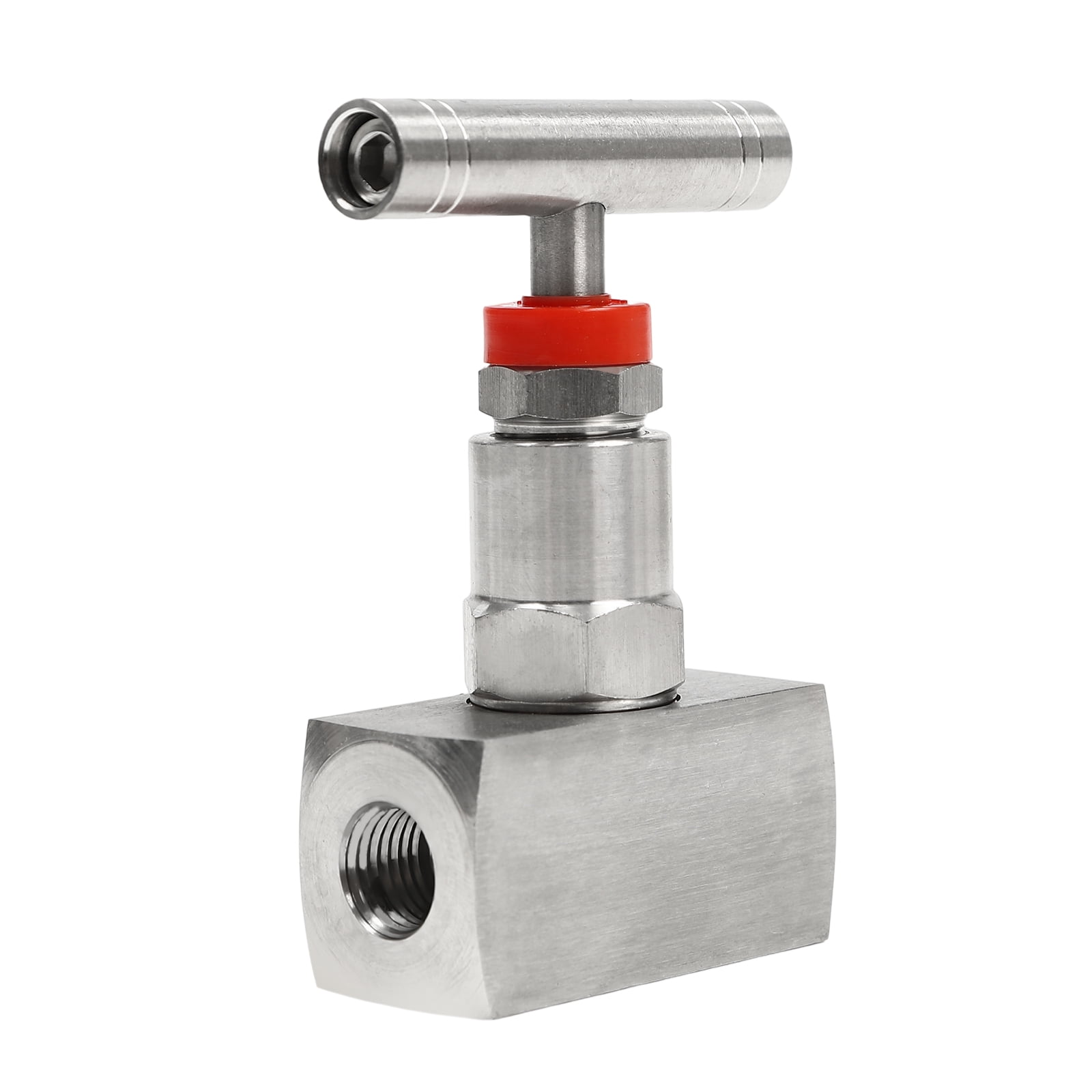 ChicHomey Two Ports Straight Needle Valve 6000PSI 1 4 NPT Thread 316 ...