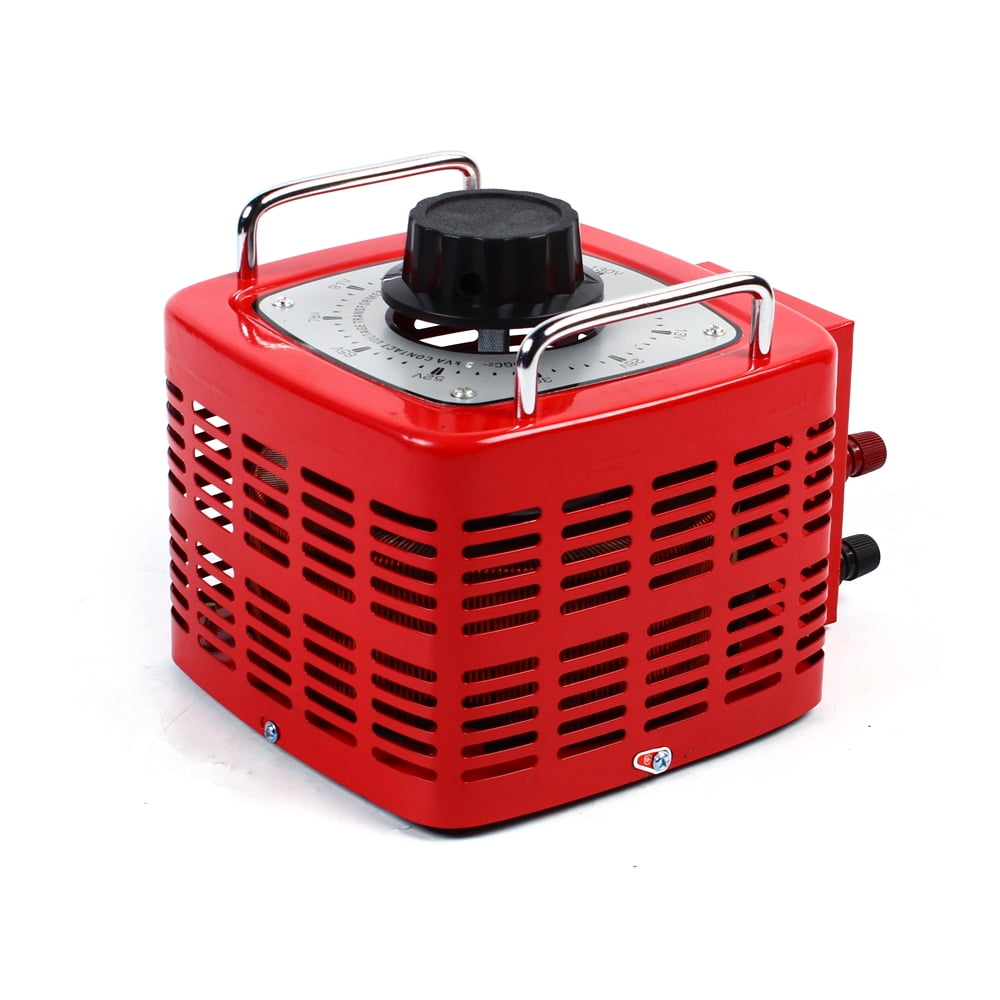 ChicHomey Variac Transformer Variable AC Voltage Regulator Metered Enclosed Adjustable - Walmart.com