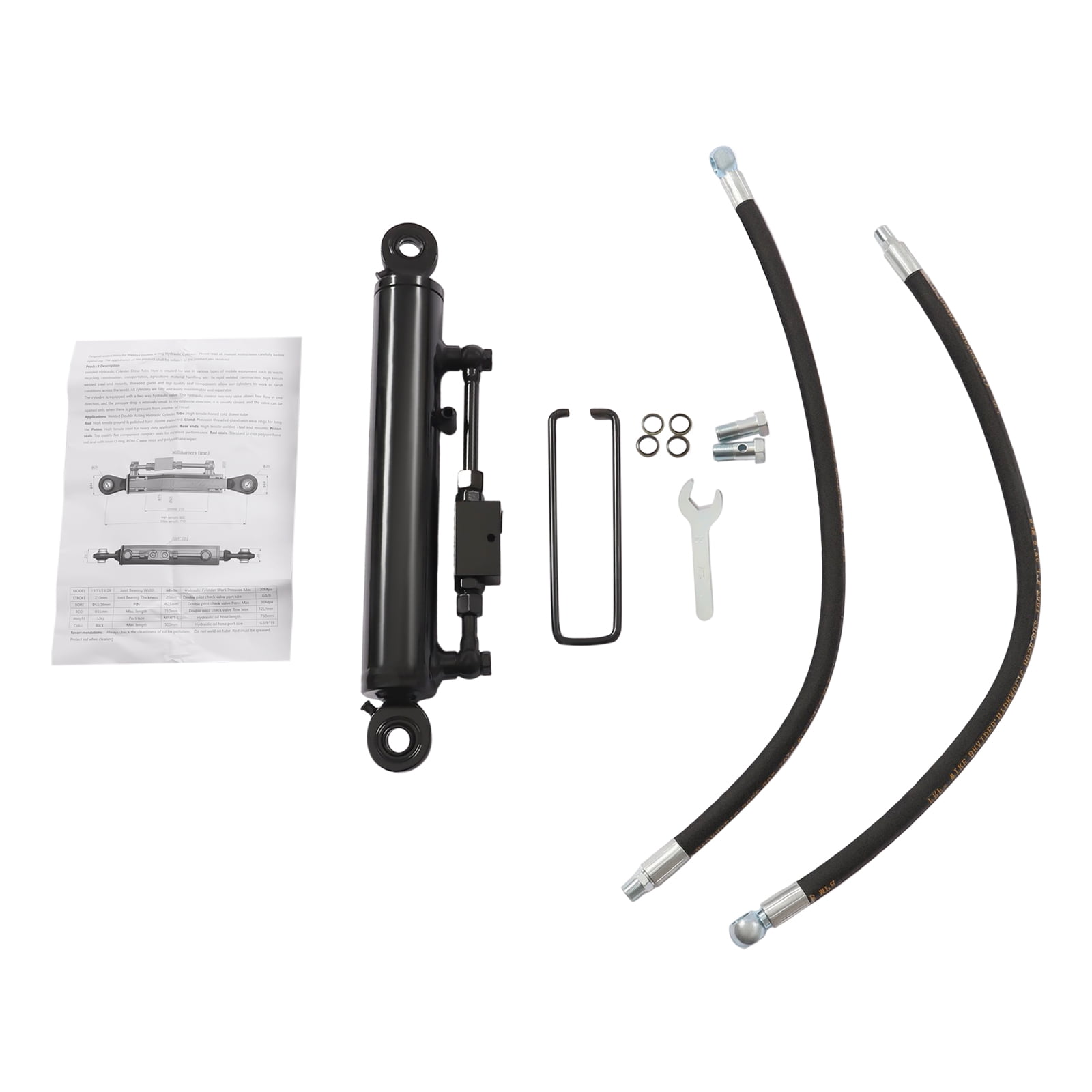 ChicHomey Versatile Hydraulic Top Link Cat, 2.3t Pull Force, 3.5t ...