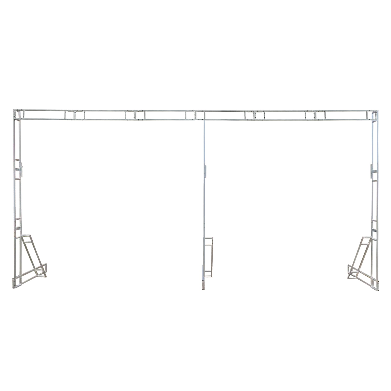 ChicHomey Wedding Backdrop Stand 9.84ft Square Frame Easy Assembly for ...