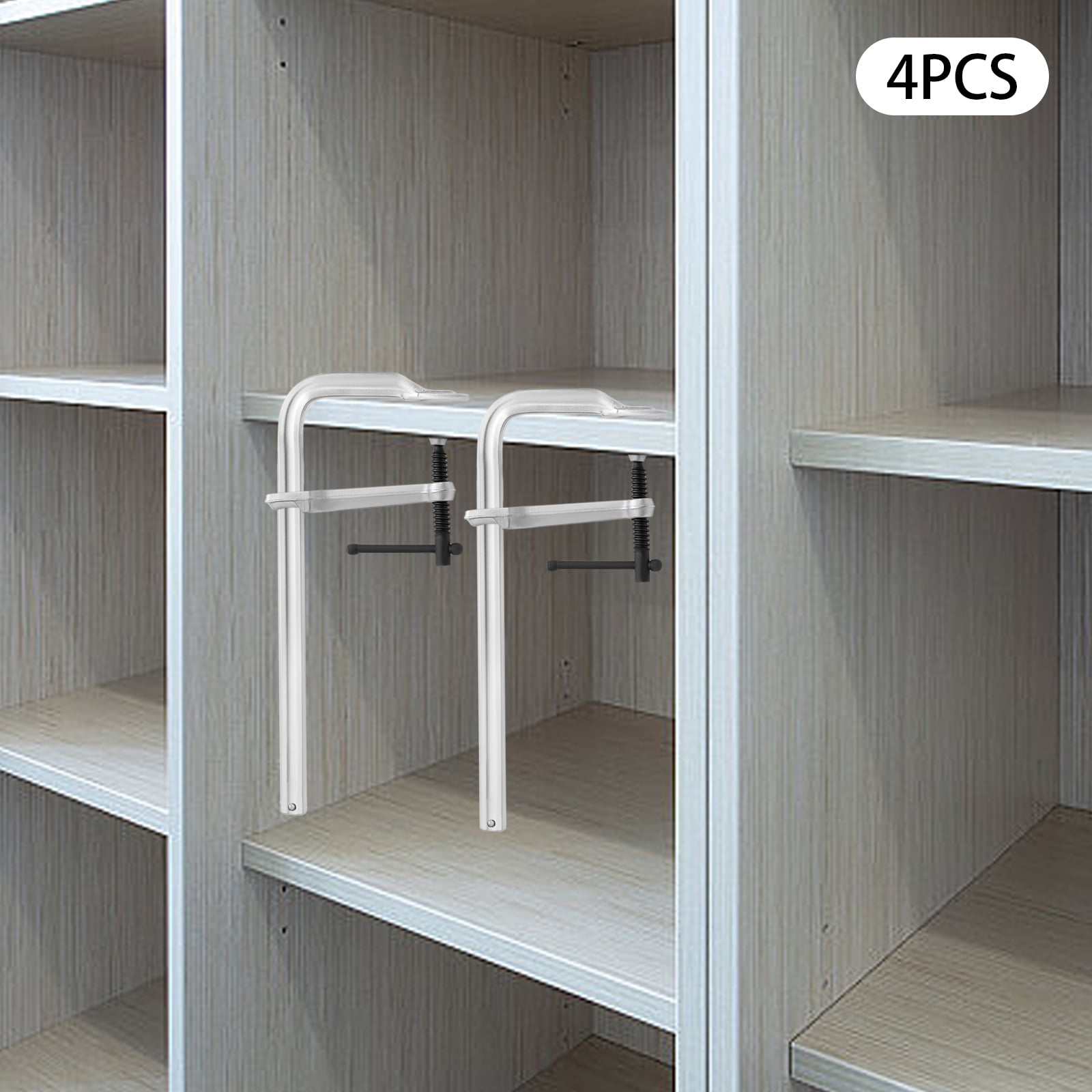 ChicHomey Welding Bar Clamps Set of 4, 815.71lbs Clamping Force, Anti ...