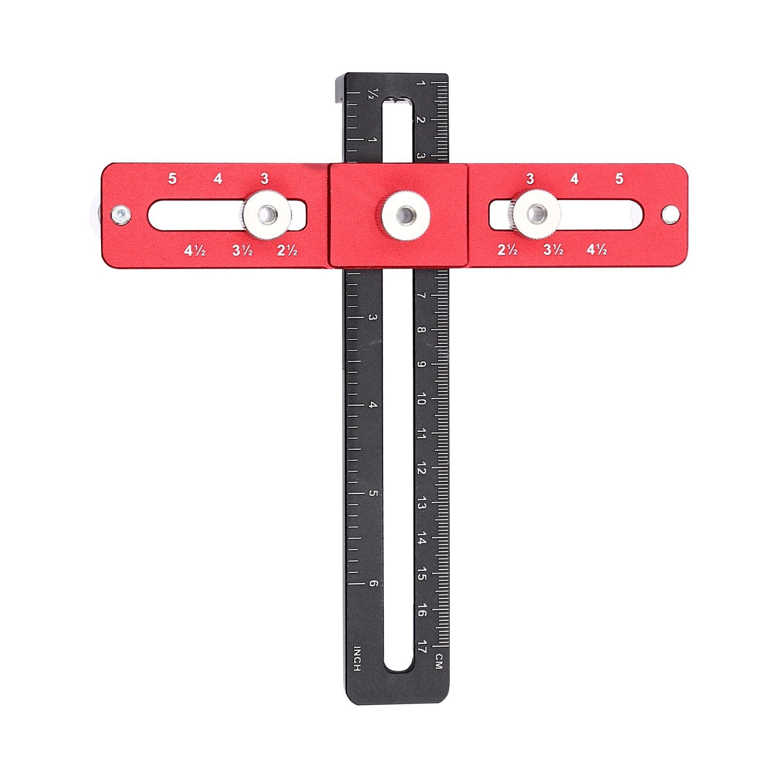 ChicHomey Woodworking Punch Locator Jig for Cabinet Hardware ...