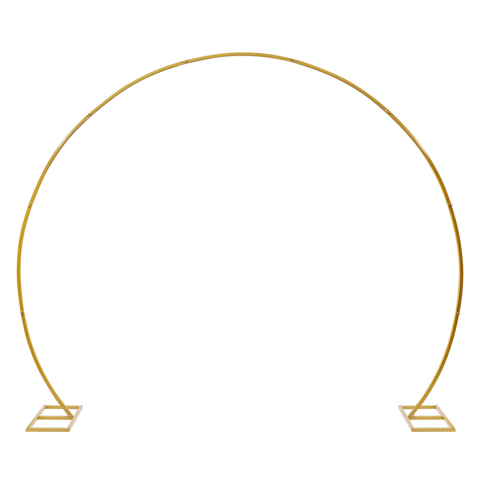 Dwellnix Wreath Arch Backdrop Stand Wedding Round Archway Arch Frame ...