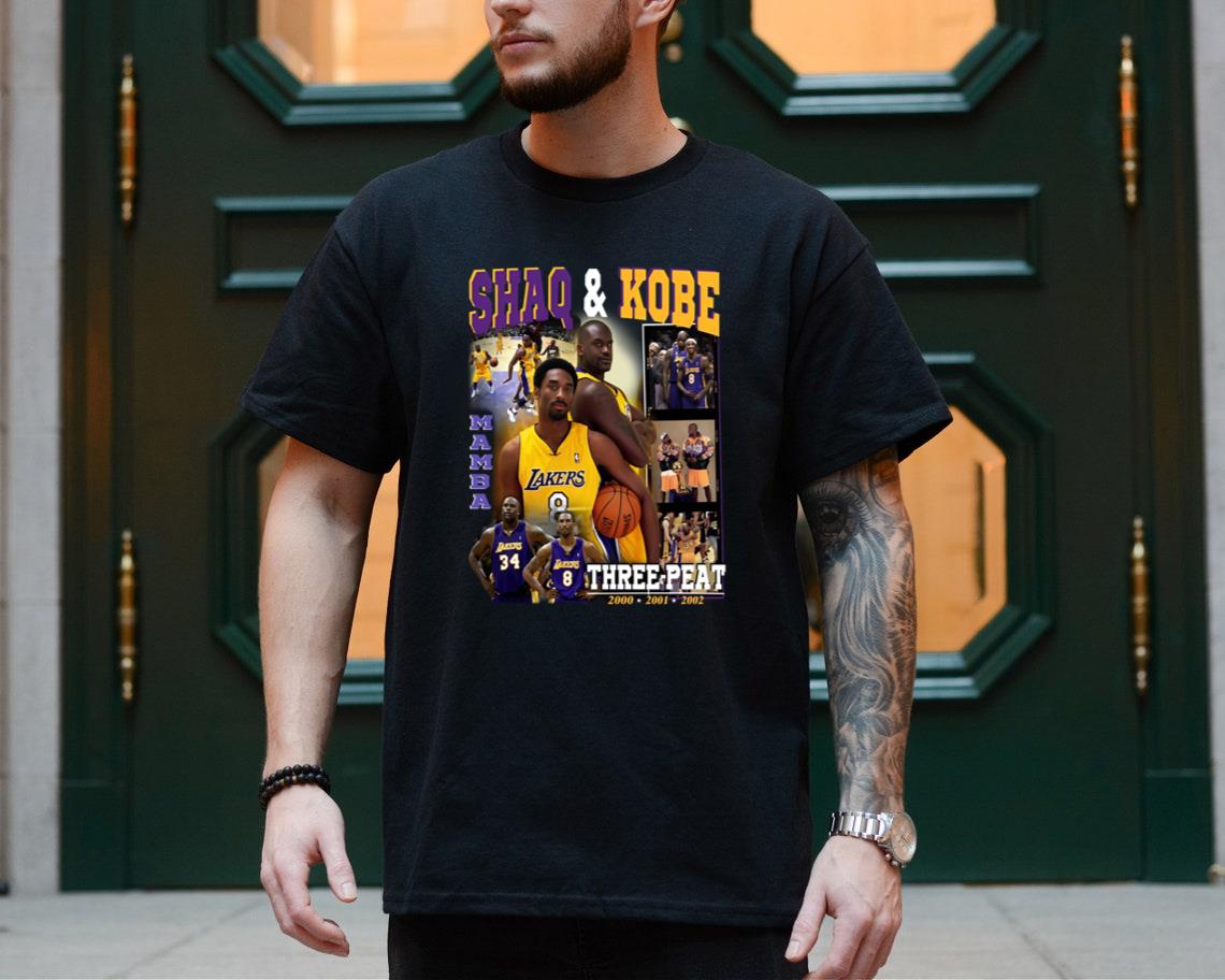 ChicNest Shaq & Kobe - Three Peat Championship - Tshirthot Trend, Gift ...