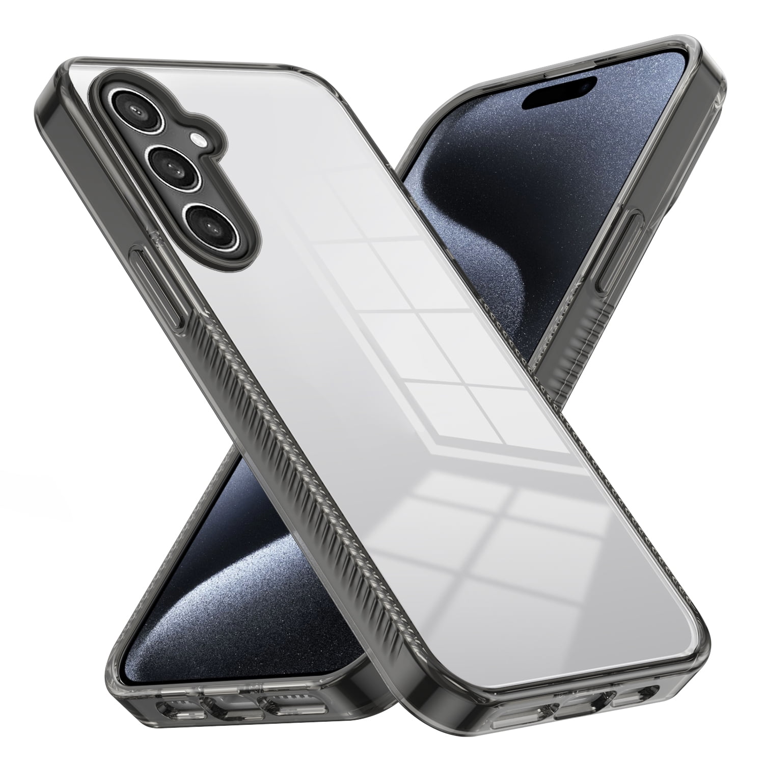 ChicShell Crystal Clear Case for Samsung Galaxy S24, Military Grade ...