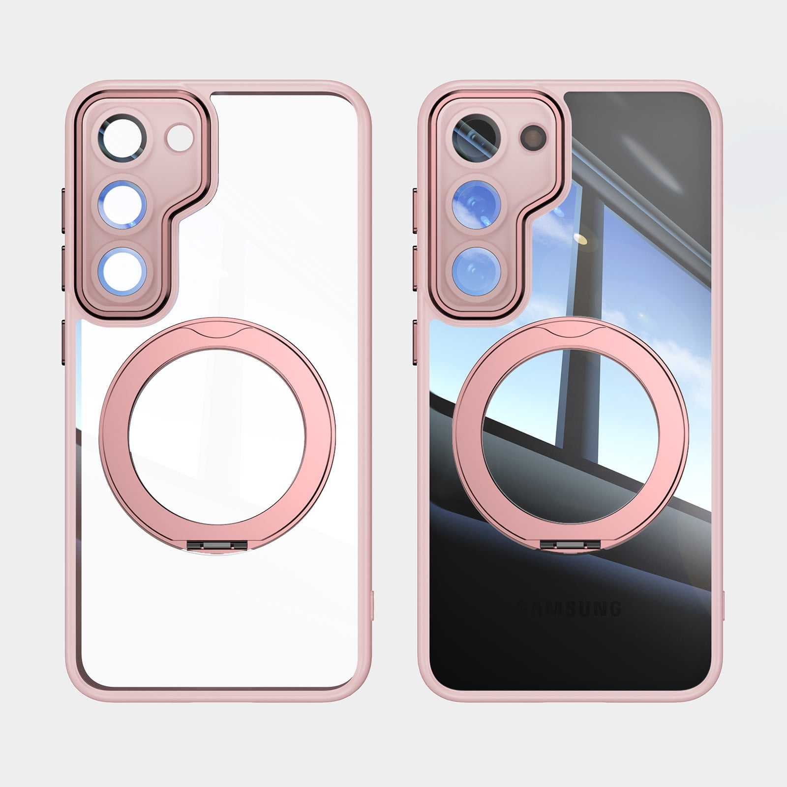 ChicShell For Samsung Galaxy A16 5G Phone Case with 360° Rotatable Ring ...