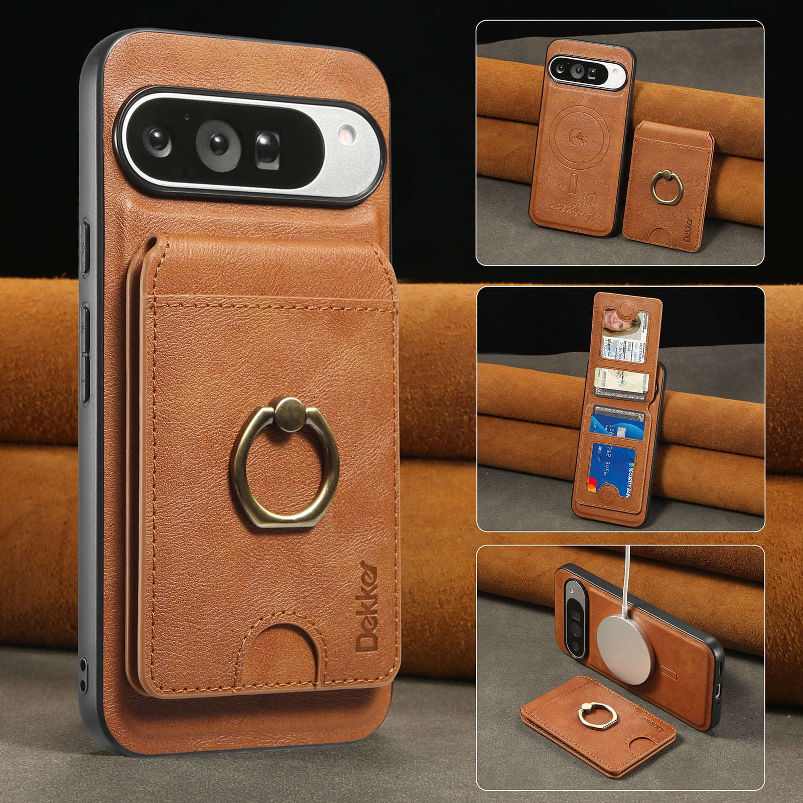 ChicShell for Google Pixel 10 Pro XL Wallet Case with Credit Card Slot ...