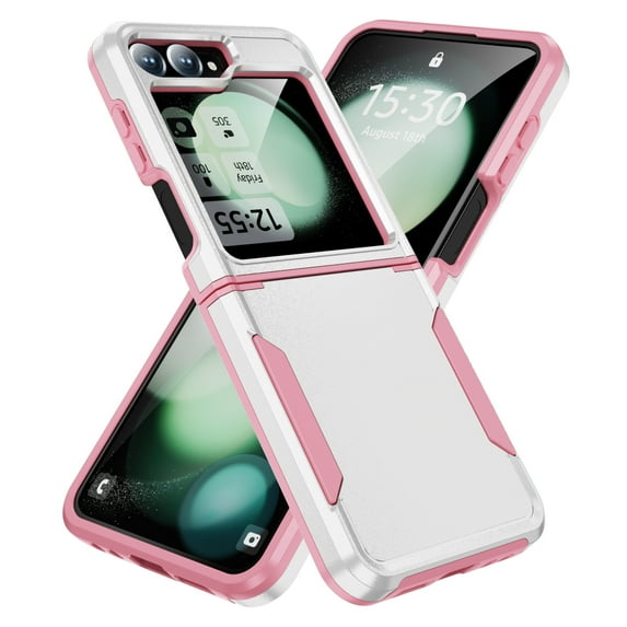 ChicShell Heavy Duty Shockproof Rugged Case for Samsung Galaxy Z Flip 5 ...