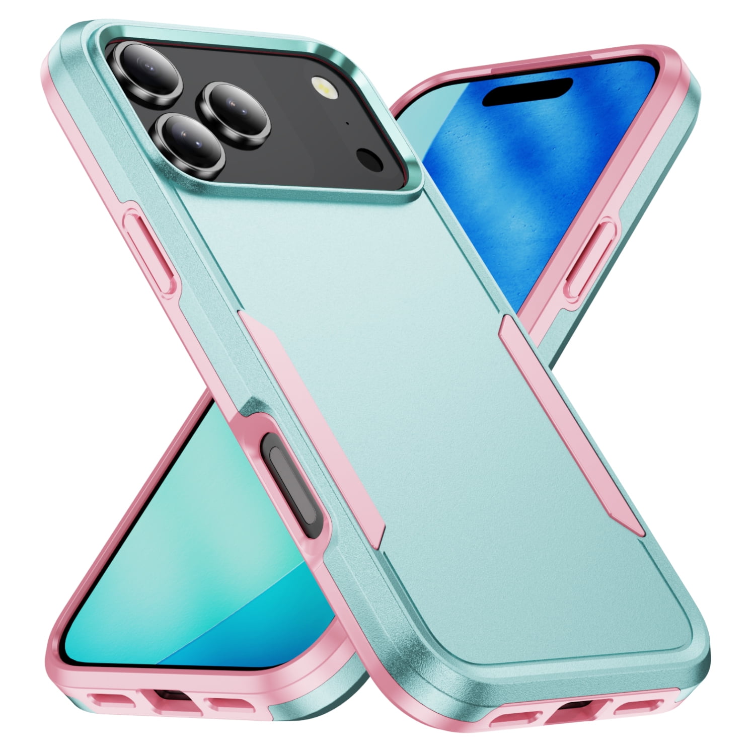 ChicShell Heavy Duty Shockproof Rugged Case for iPhone 17 Pro Max, Drop ...