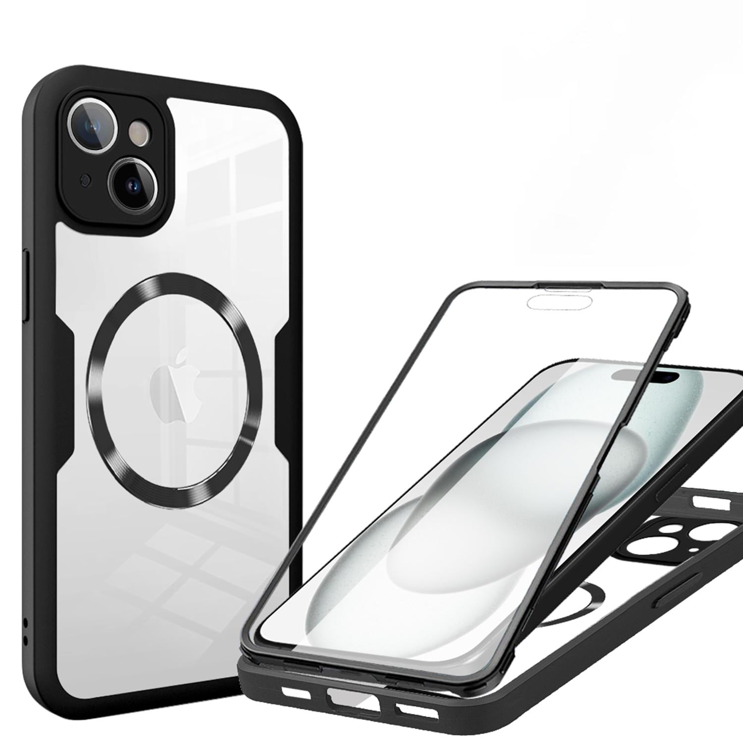 ChicShell Magnetic For iPhone 14 Case,Full-Body Phone case with Built ...