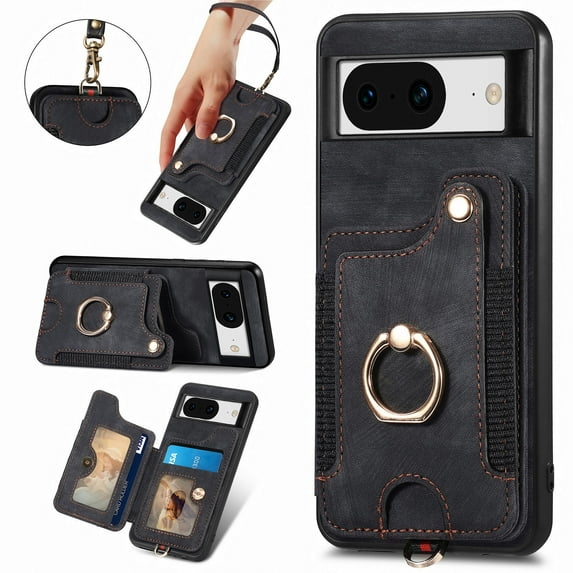 ChicShell Wallet Cards Holder Case for Google Pixel 10 Pro XL with Ring ...