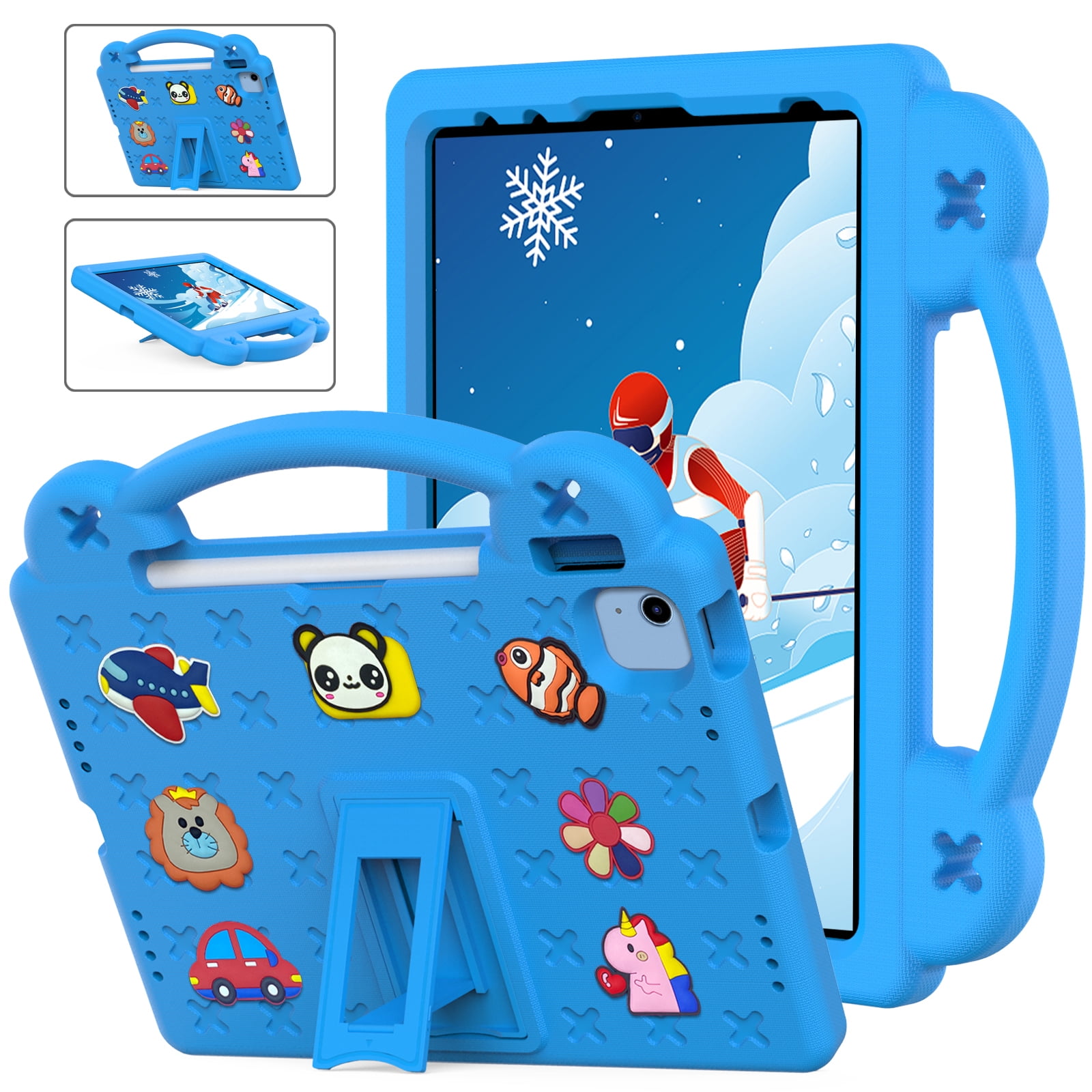 ChicShell for iPad Air 13 Inch Case M3 2025/ M2 2024 Kids Case, DIY ...