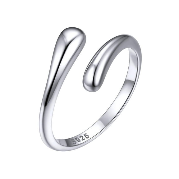 Exaggerated Seashell Stainless Steel Jewelry Ring For Beach Holiday ...