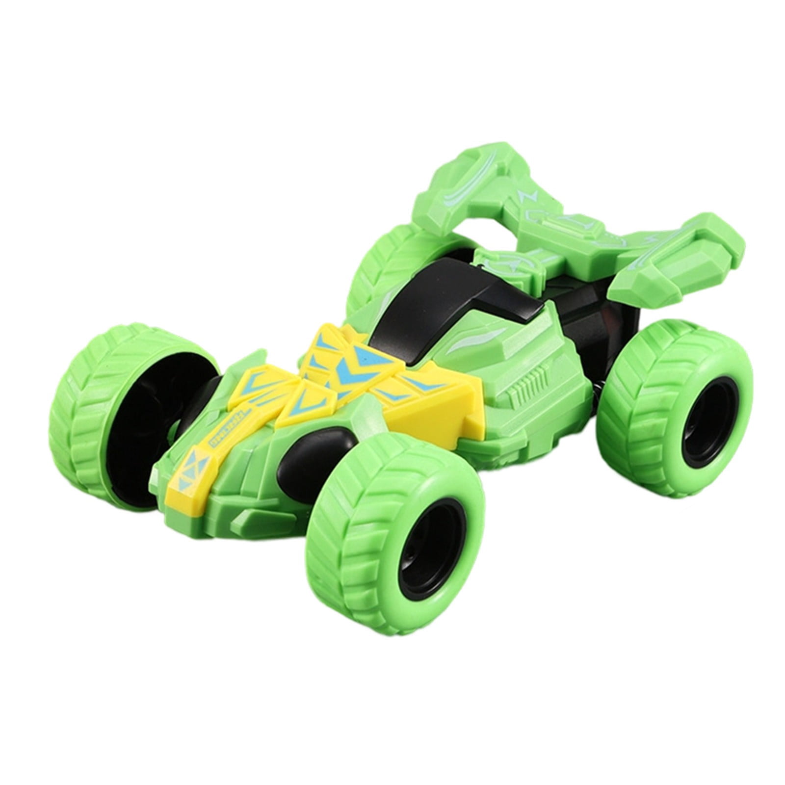 ChicYu 4WD Stunt Car Toy with Transforming Twisting Head and Rolling ...