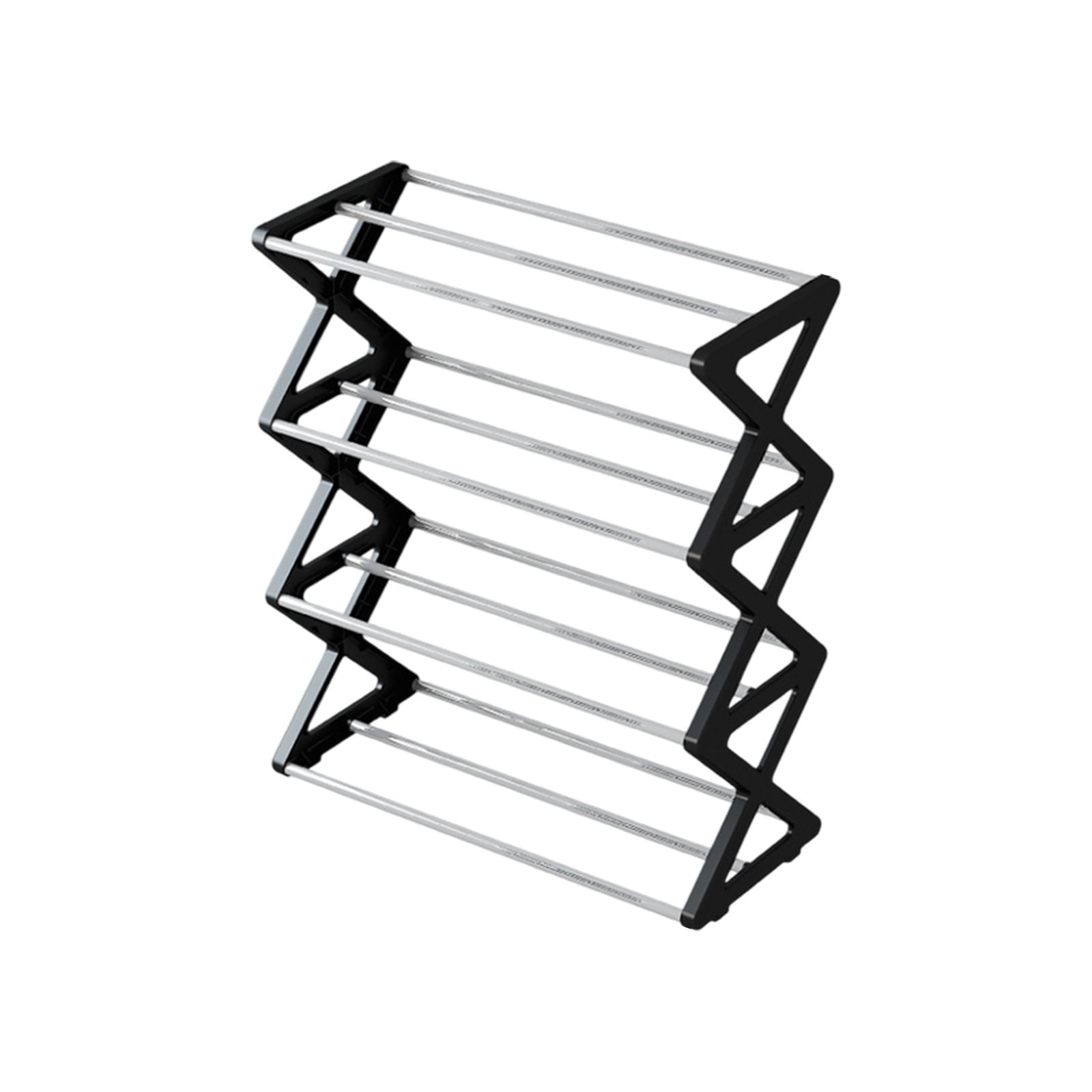 ChicYu Adjustable Steel Pipe Shoe Rack,Modular Footwear Storage Unit ...