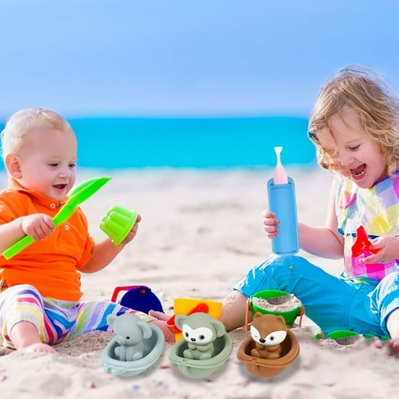 ChicYu Childrens Beach Water Play Kit Piece Sand Bath Shower Bucket Set ...