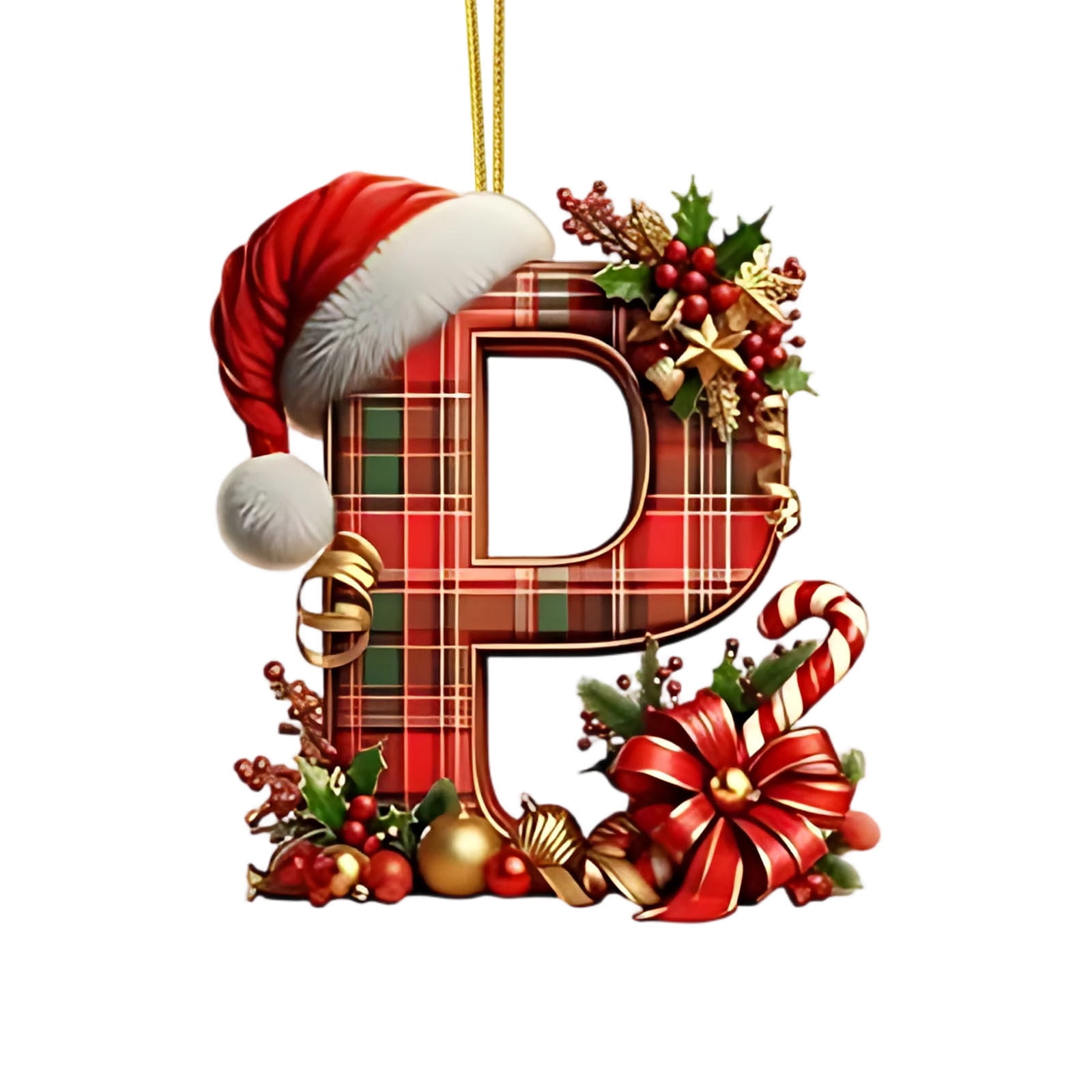 ChicYu Christmas Letter Hanging Signs Festive Decorative Plaques ...