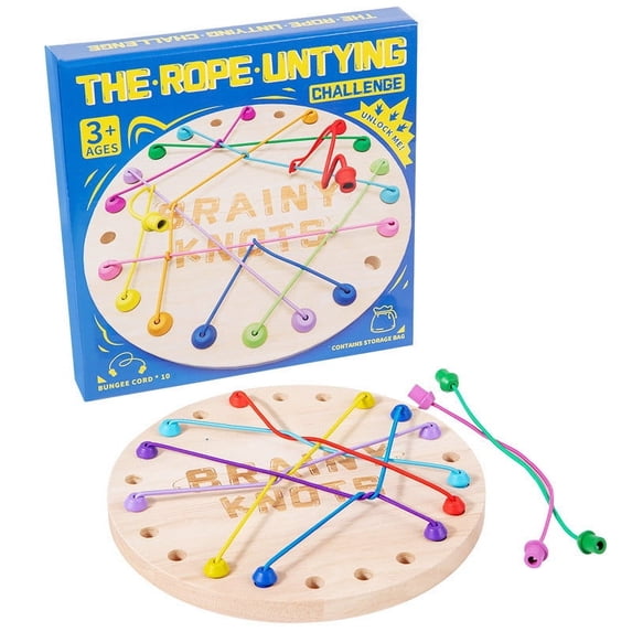 ChicYu Ancient Rope Mystery Puzzle,Difficulty Strategy Game for Problem ...