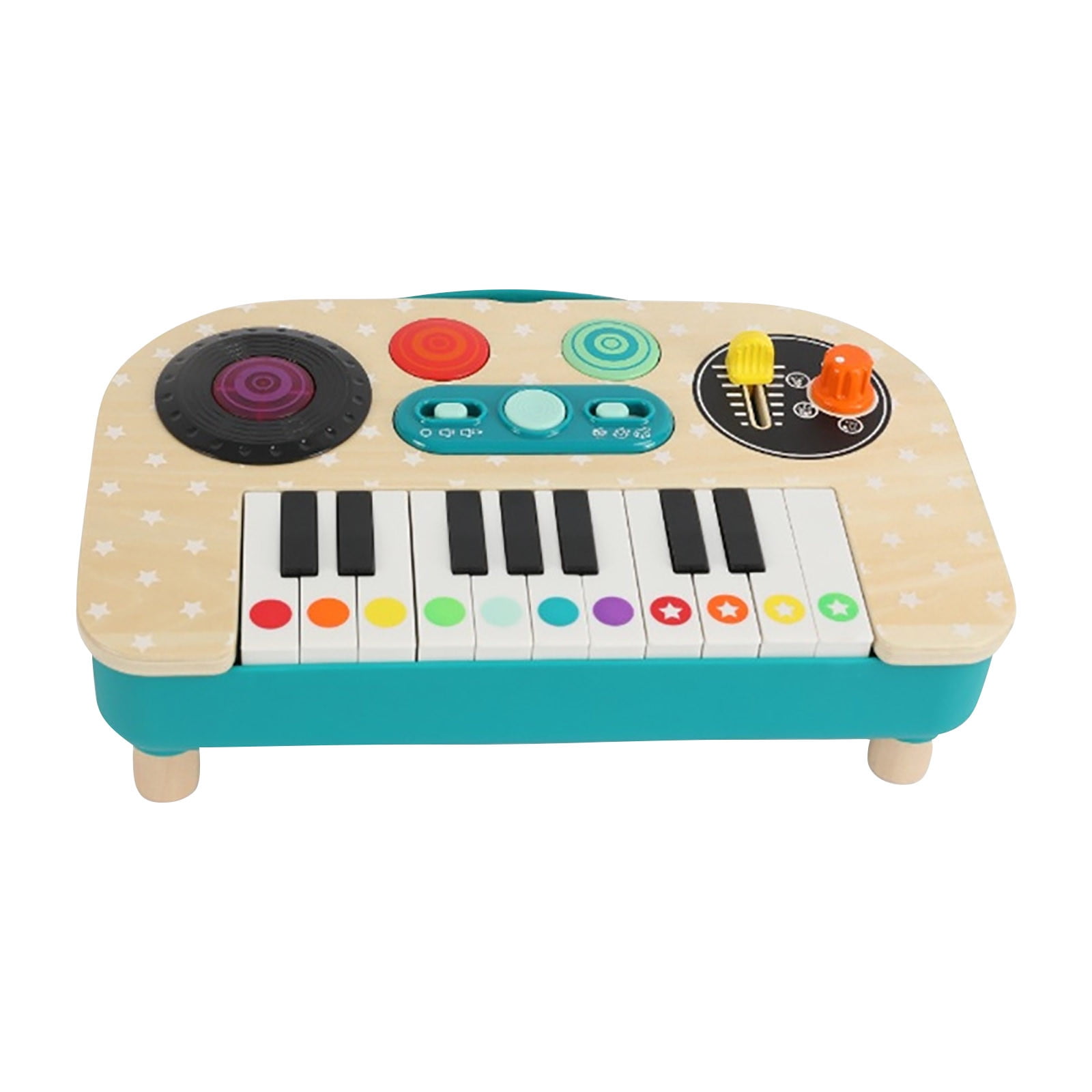 ChicYu DJ Music Activity Table,Instrument Sound Station with Light-Up ...