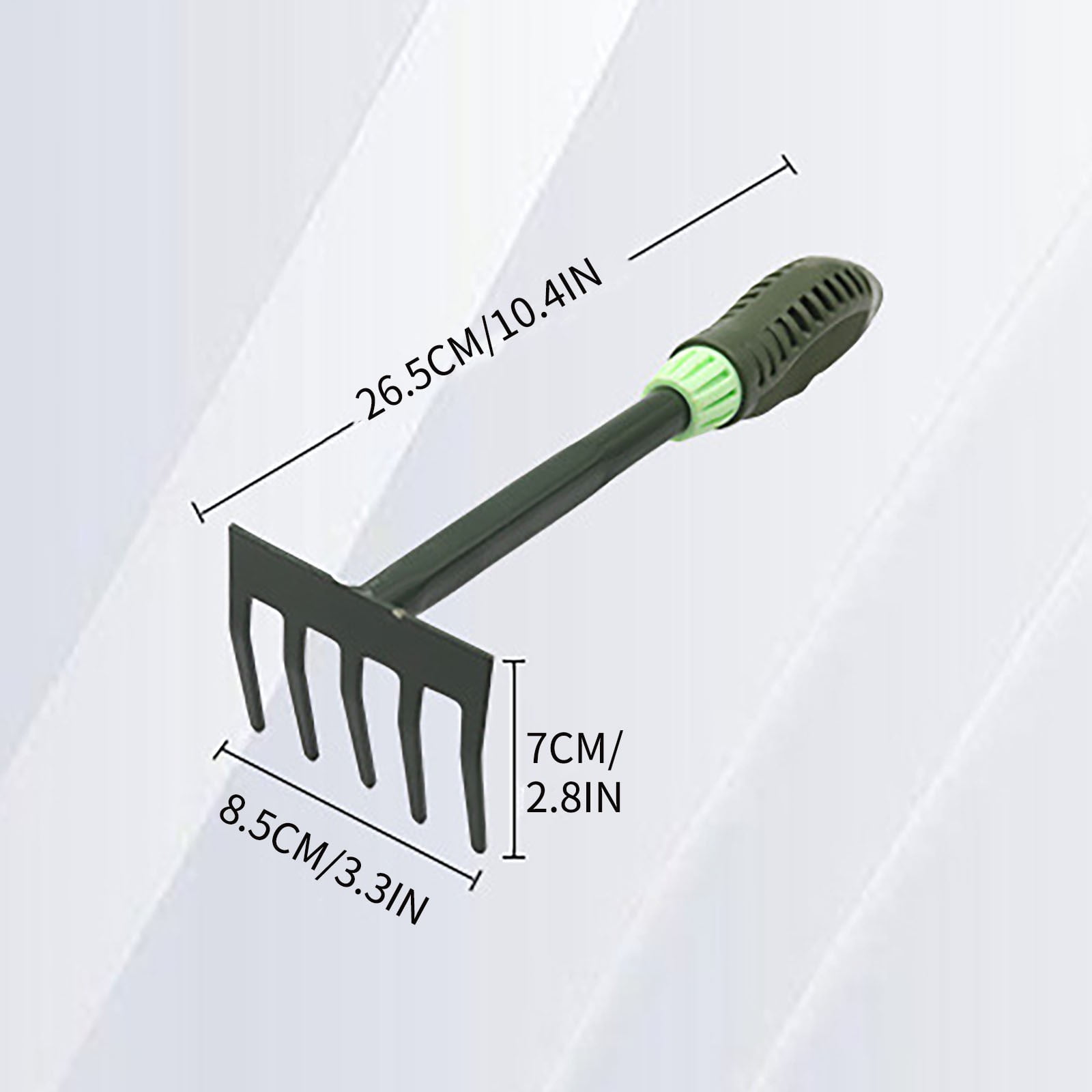 ChicYu Clearance Ergonomic Rubber Garden Multi-Tool,Compact Shovel with ...