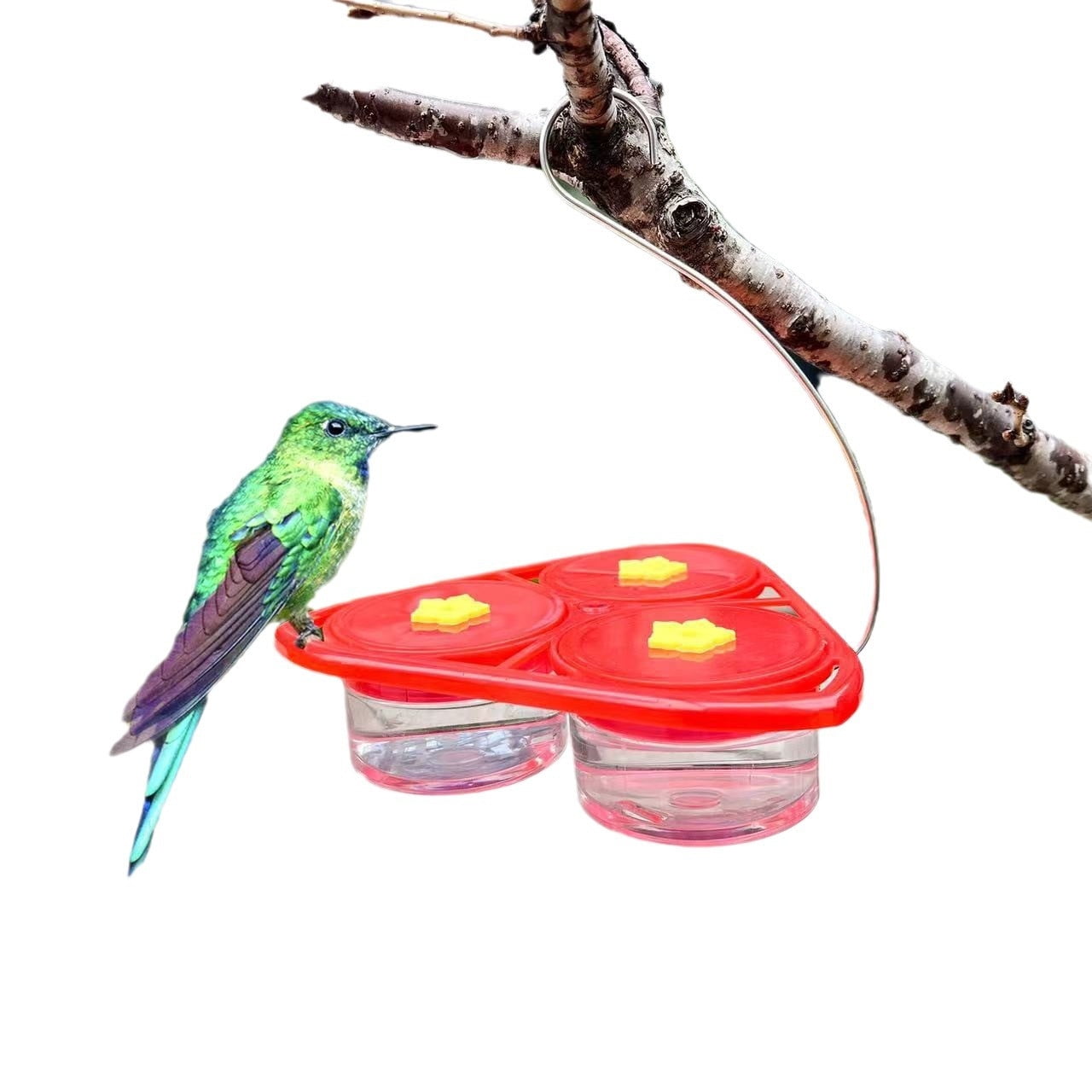 ChicYu Handheld Hummingbird Feeders (Set of 3), New Upgraded Small ...