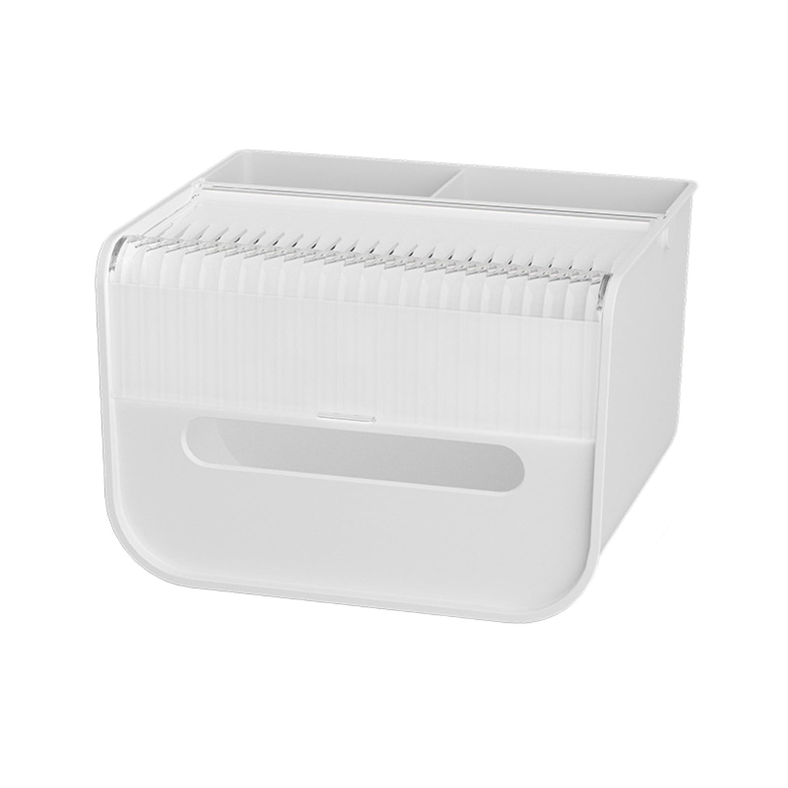 ChicYu Convertible Flip-Top Desktop Organizer,Double-Use Tissue Box ...