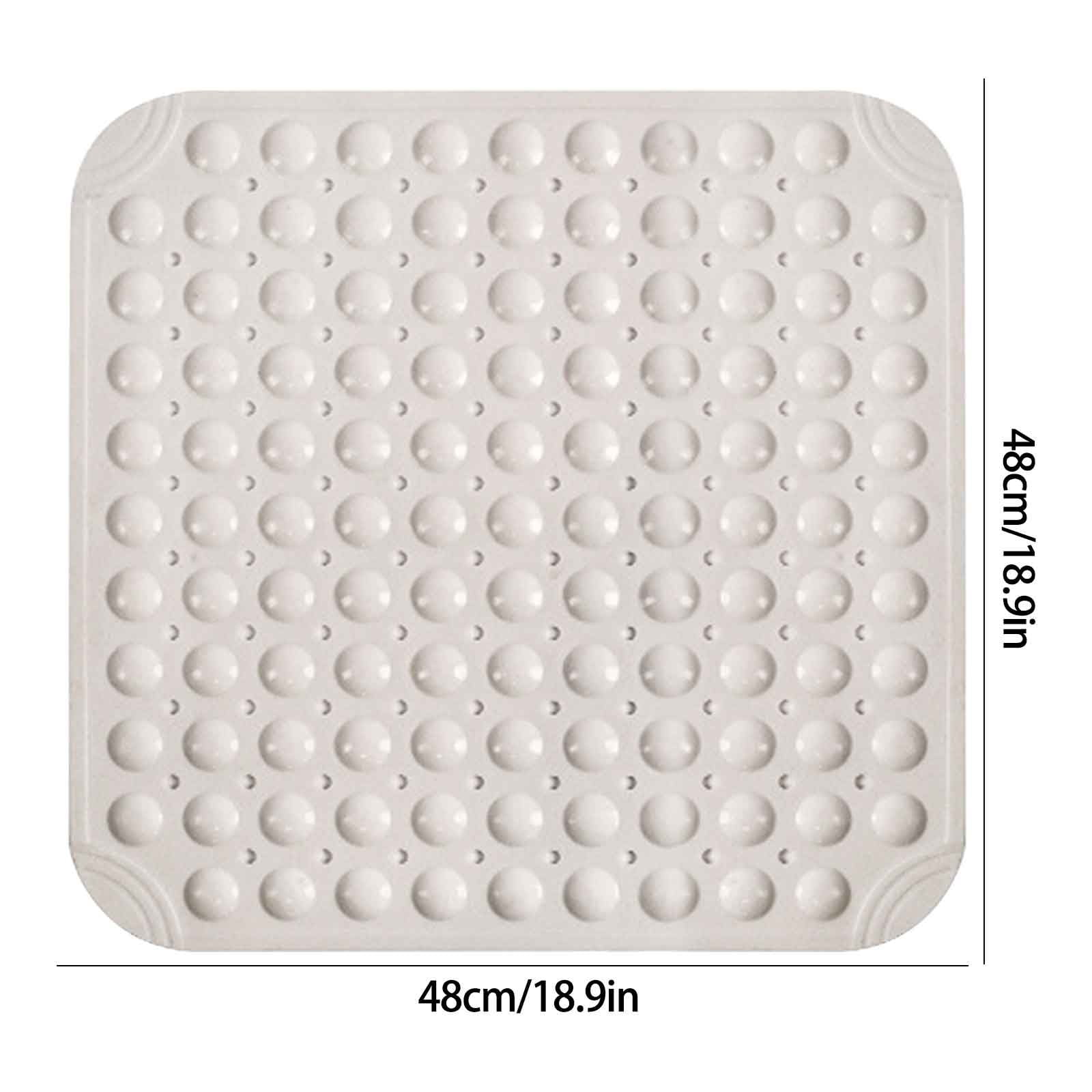 ChicYu Cuttable TPE Shower Floor Mat,DIY Splicing Bathroom Non-Slip Mat ...