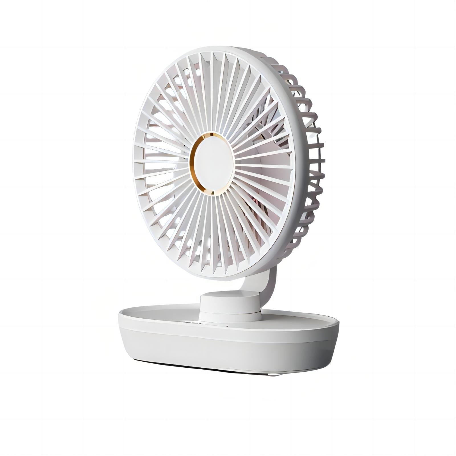 ChicYu Desktop Circulating Fan with Direct Plug-in Power Double USB ...