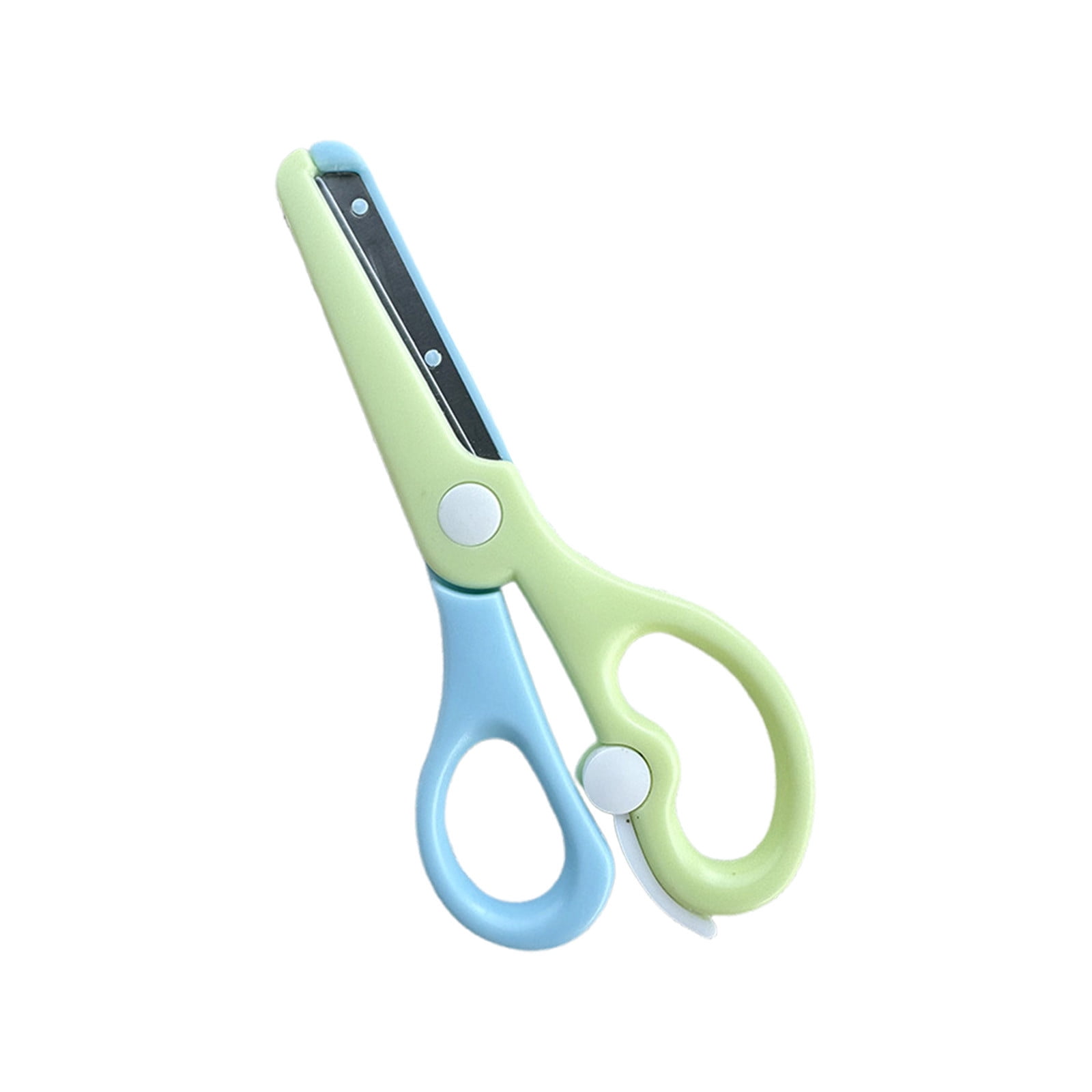 ChicYu Flexible Plastic Safety Scissors,Elastic Handle Design for Early ...