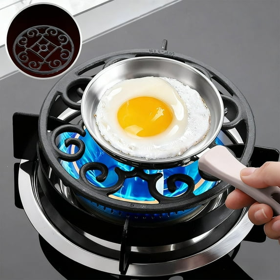 ChicYu Gas Stove Support Milk Pot Stand Non Slip Pot Holders Auxiliary ...