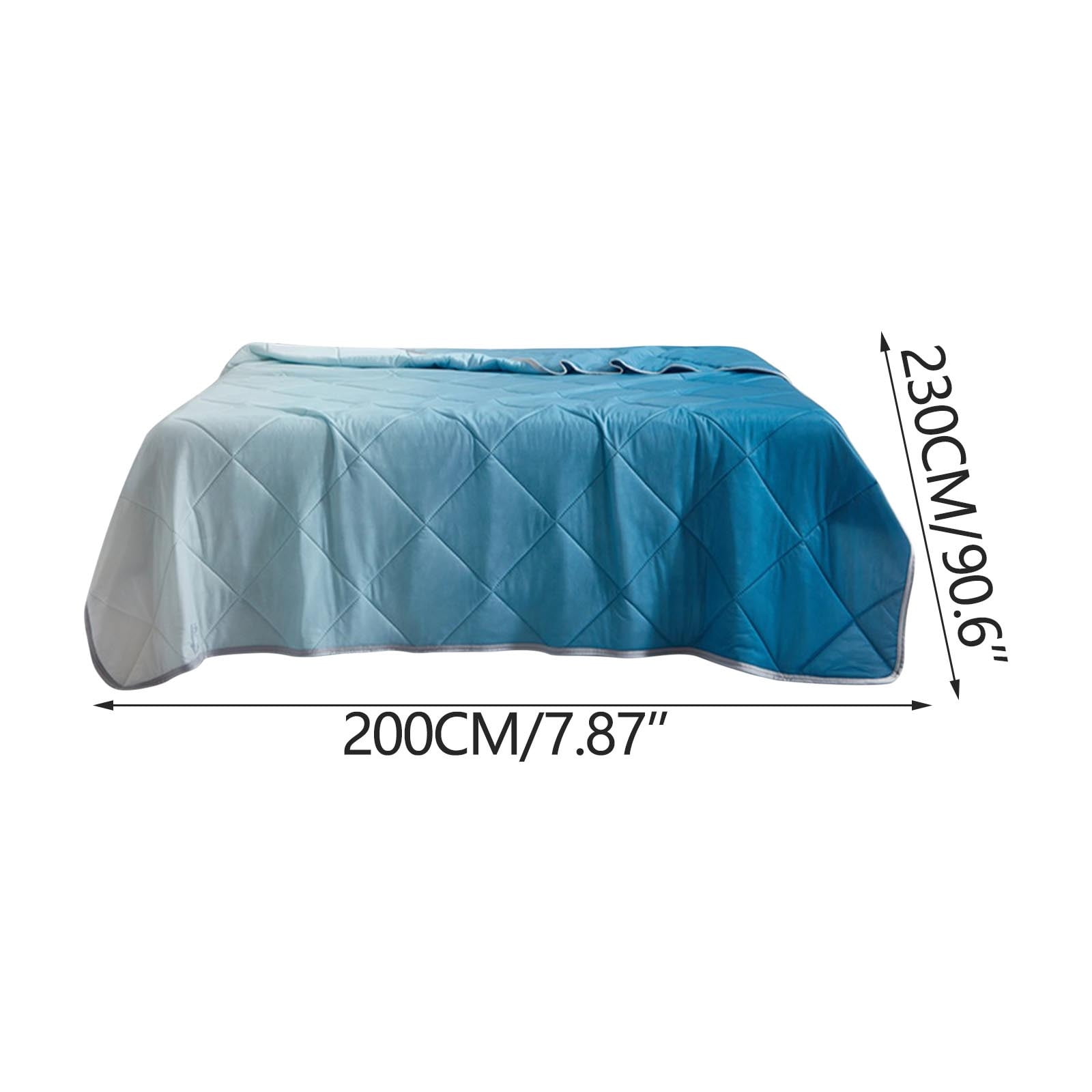 ChicYu Gradient Coolings Summer Blanket Queen Size,Temperature ...