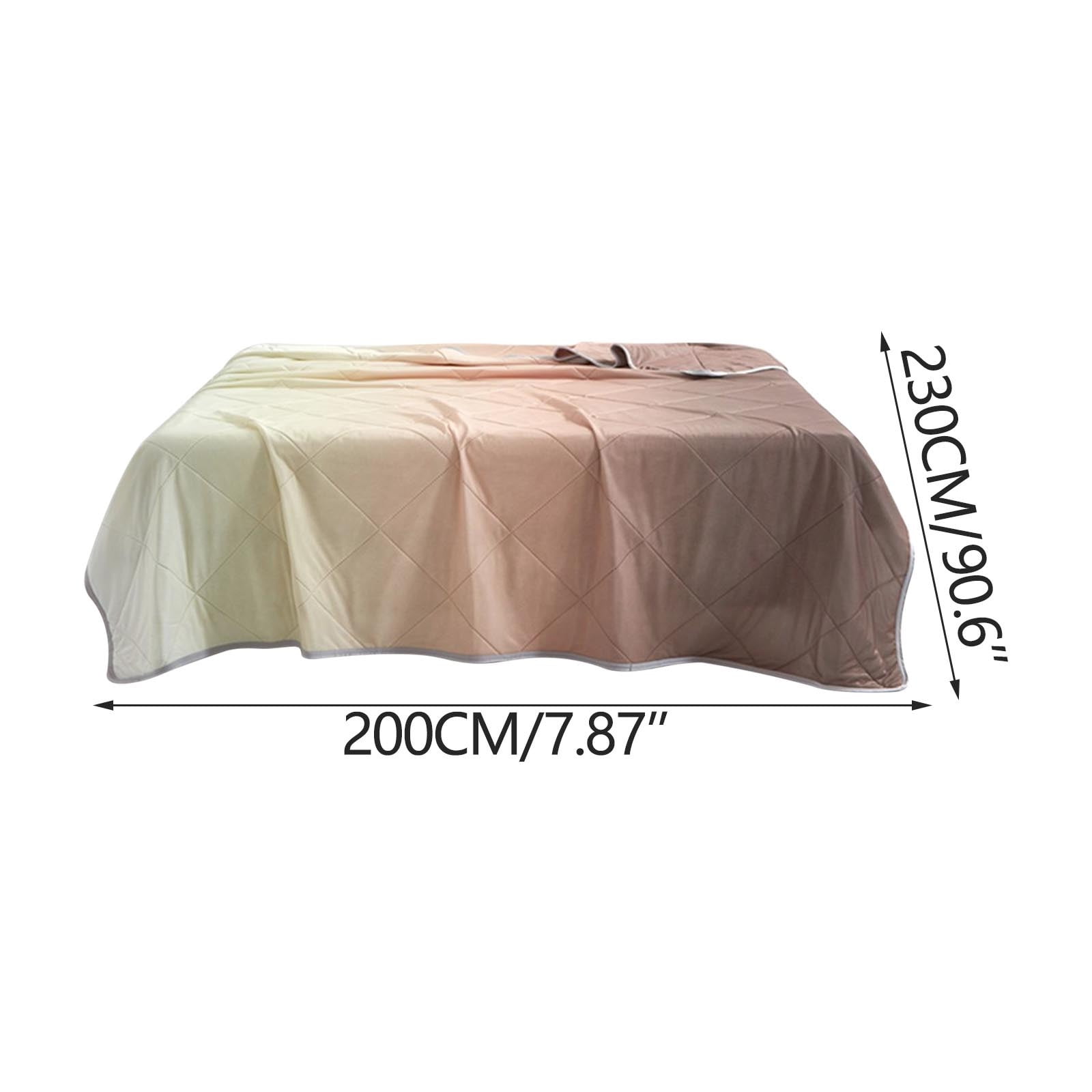ChicYu Gradient Coolings Summer Blanket Queen Size,Temperature ...