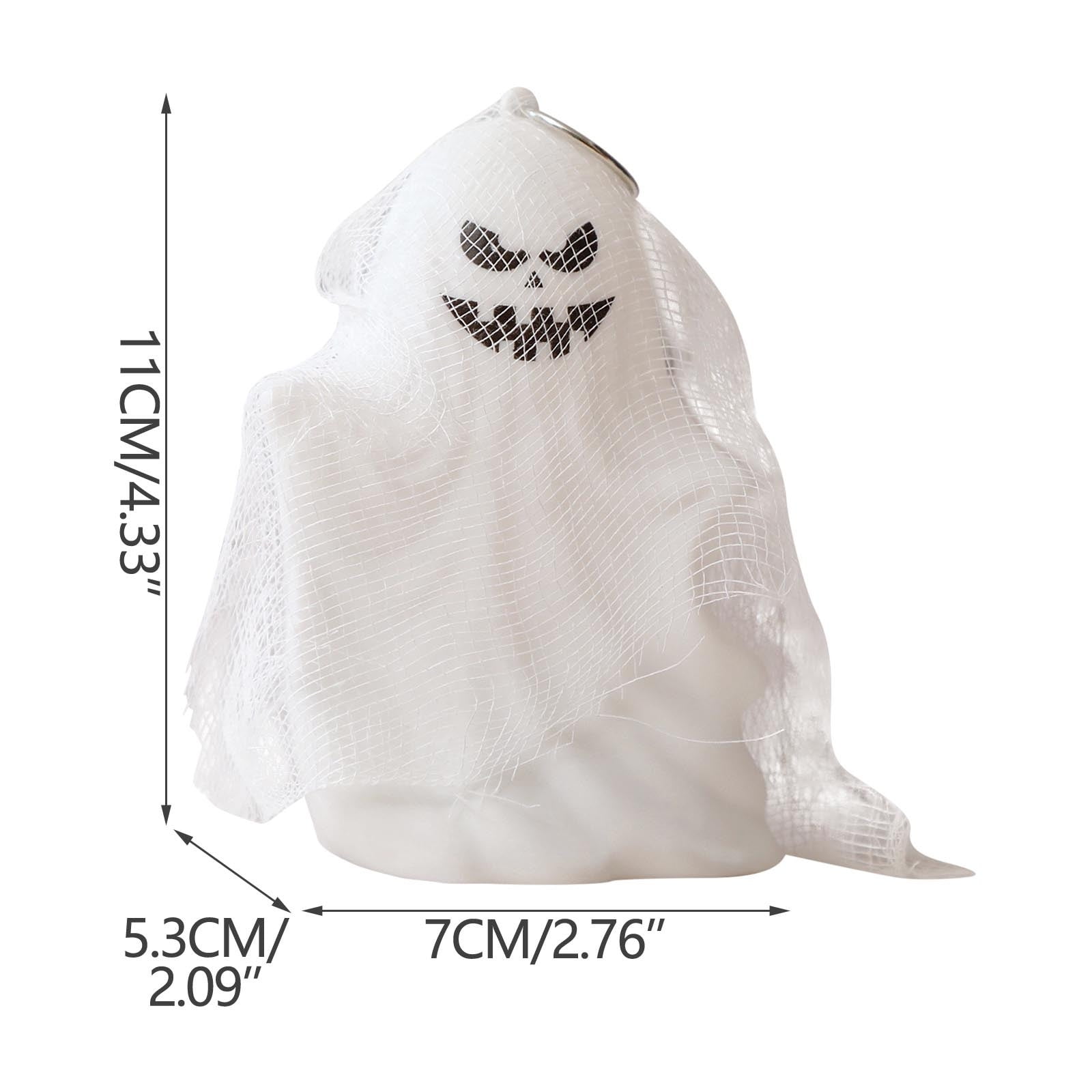 ChicYu Halloween Gauze Hanger Translucent Gauze Fabric with Fluffies ...