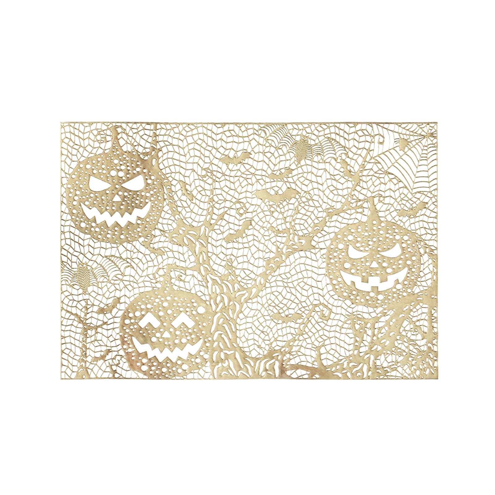ChicYu Halloween Placemats Festive Spooky Designs for Halloween Dinner ...