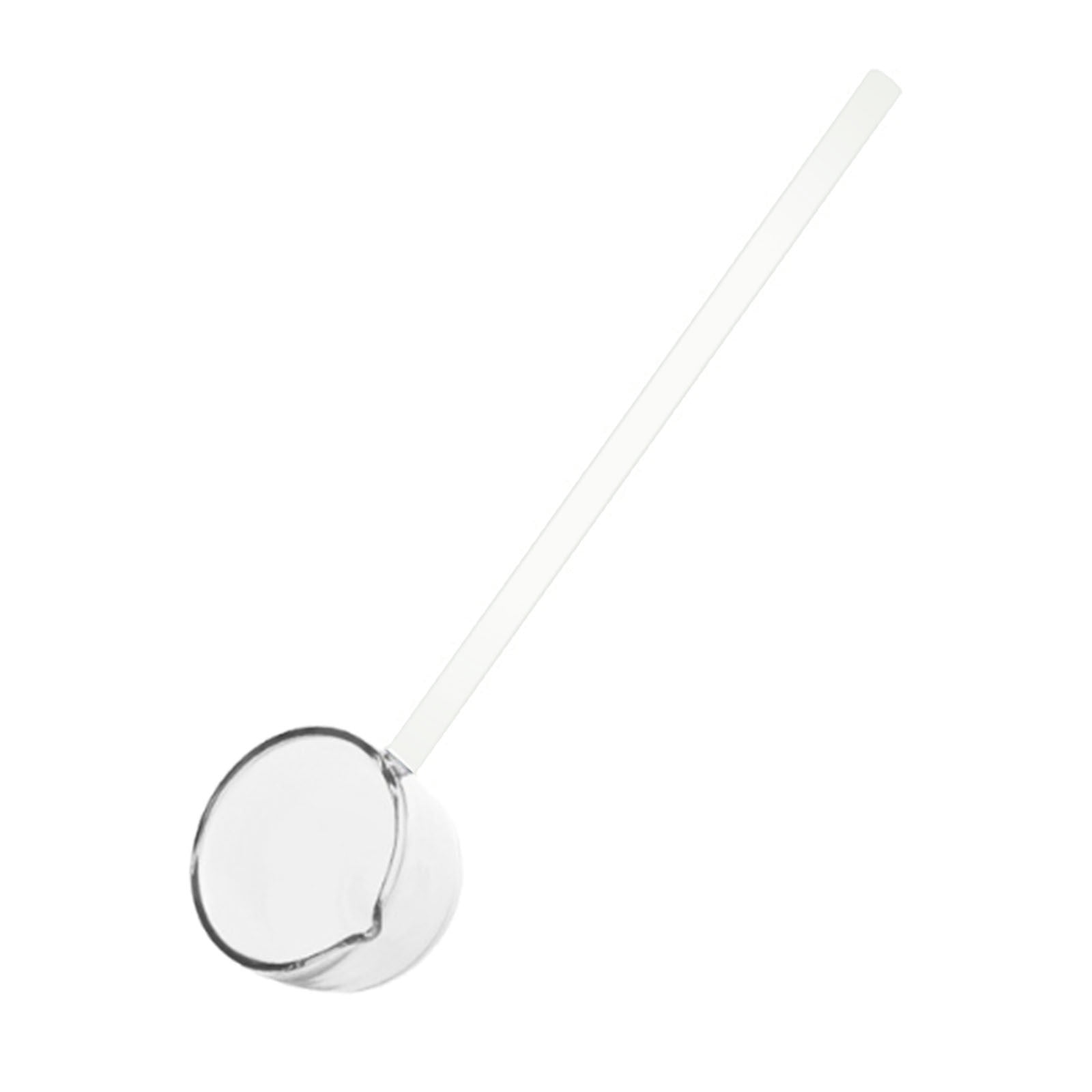 ChicYu High Borosilicate Glass Spoon Direct Flame Heat Proof Hot Oil ...