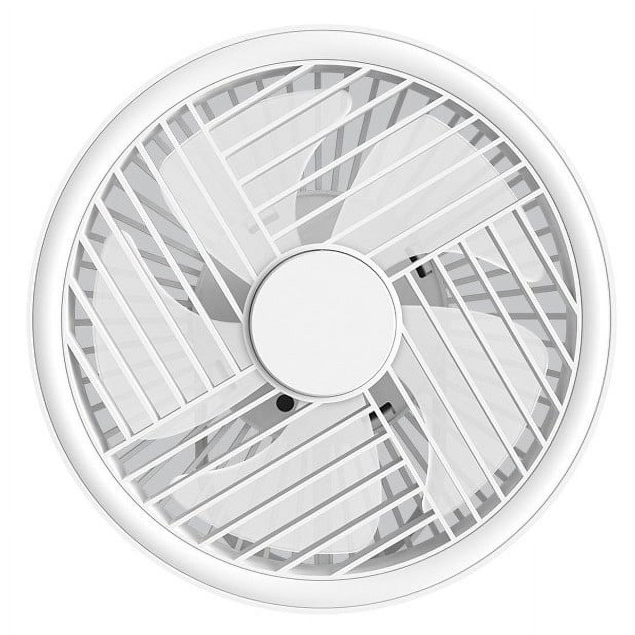 ChicYu Large Wind Power USB Fan Rechargeable Desktop Home Office ...