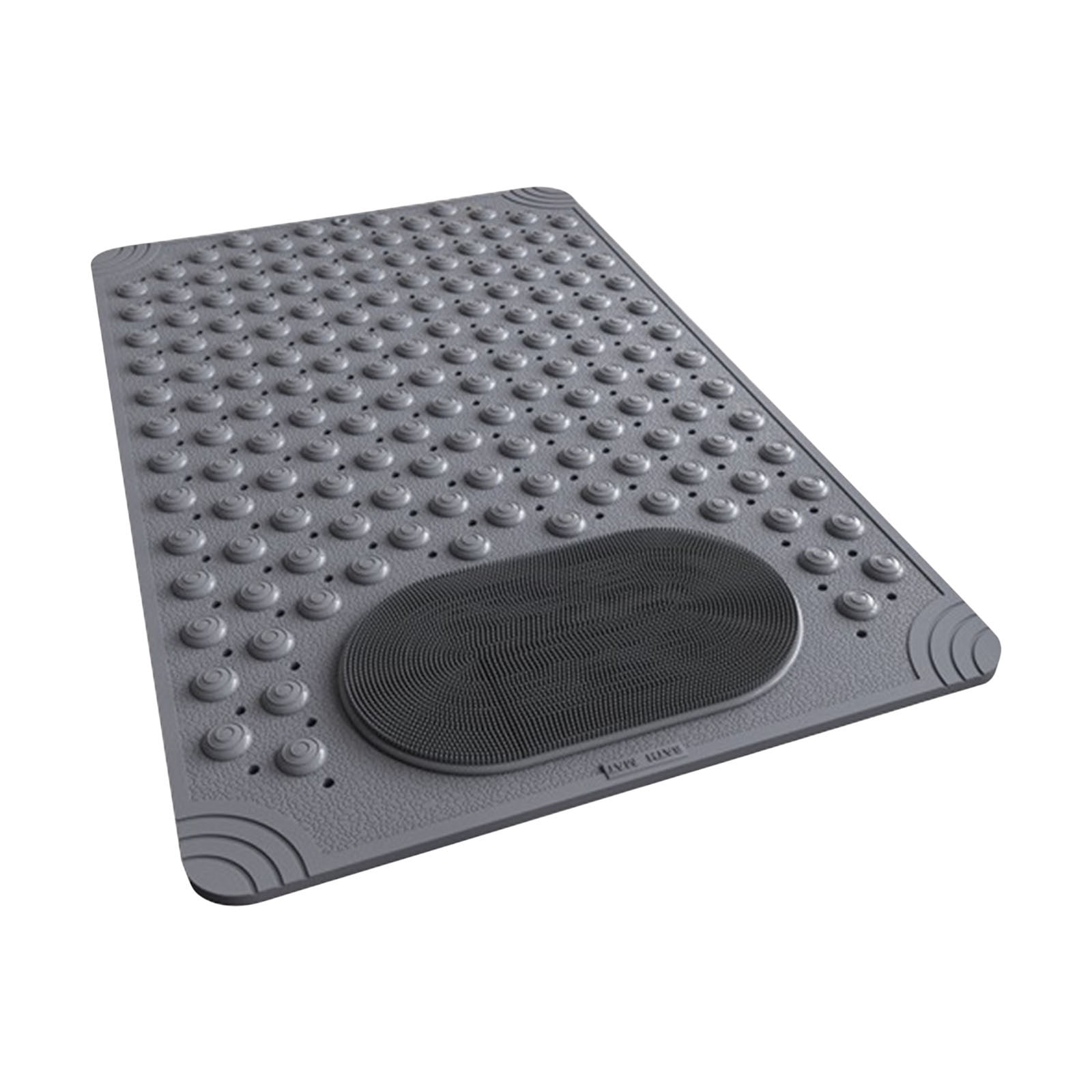ChicYu Massage Suction Cup Shower Mat,Bathroom Floor Mat with ...