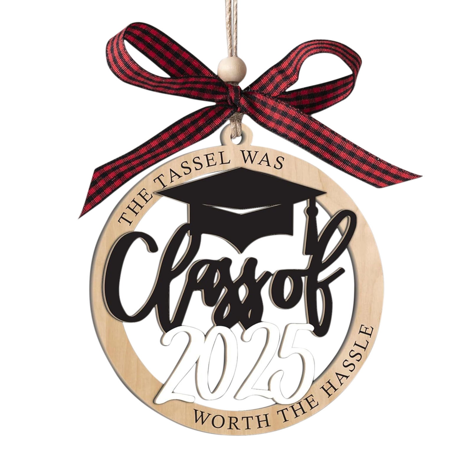 ChicYu Personalized 2025 Graduation Wall Ornament,Customizable Hanging ...