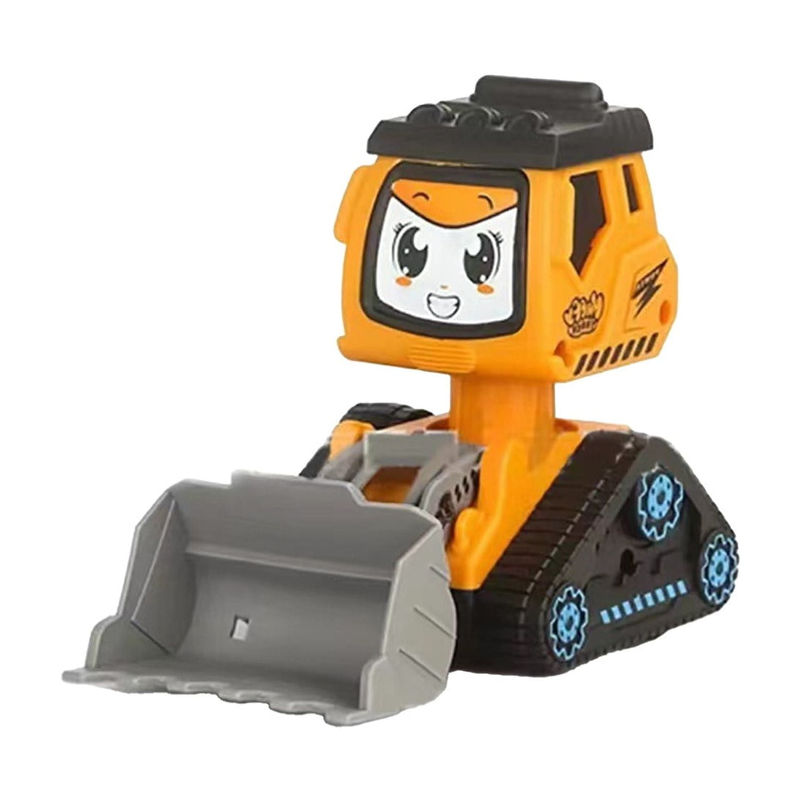 ChicYu Push-Back Vehicle,Open-Gear Design Toy with Magnetic Cargo ...