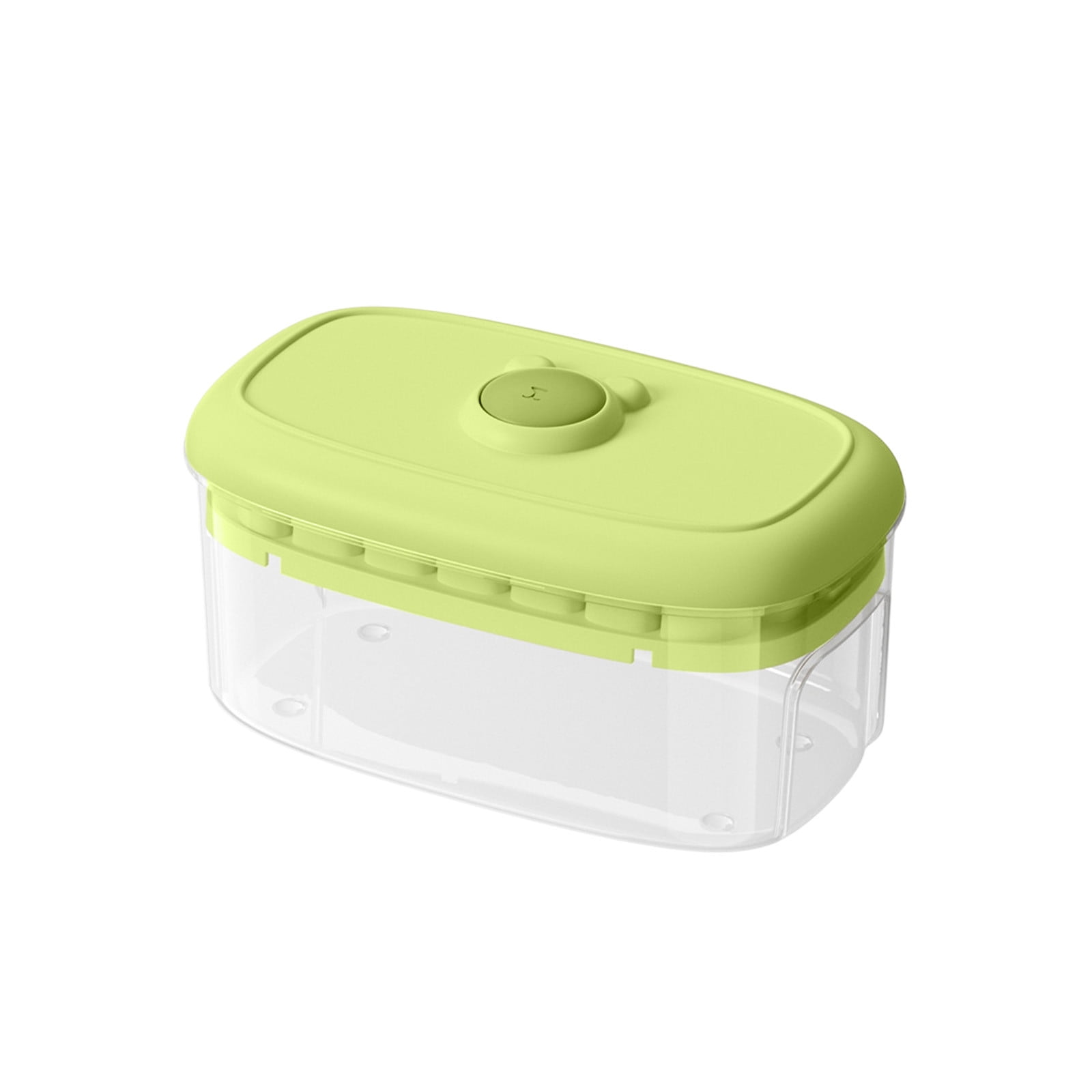 ChicYu Push Down Singles Layer Ice Chunks Tray Set Easy Release Ice ...