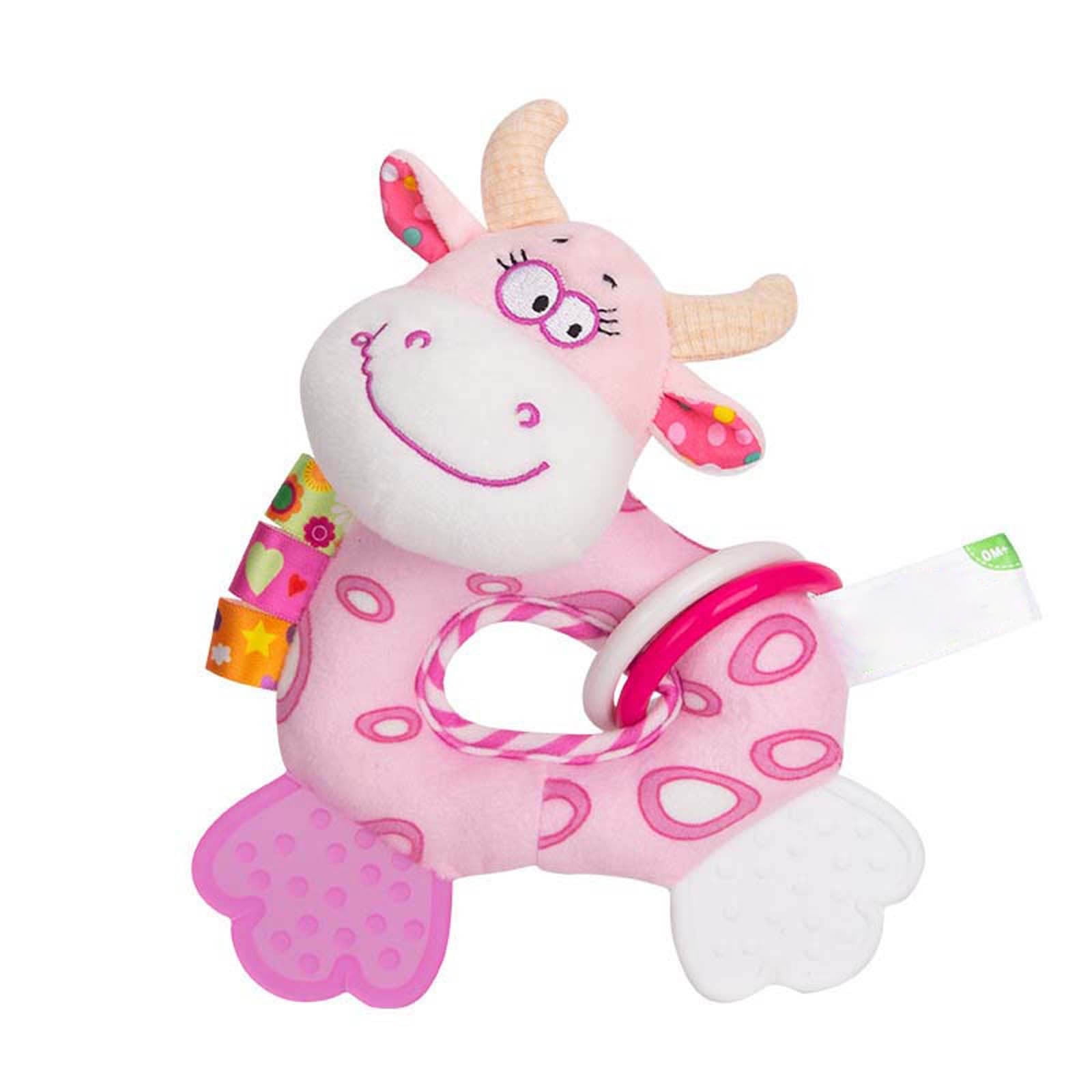 ChicYu Rattle Early Education Hand Rattle Plushs Soothing Toy Develops ...