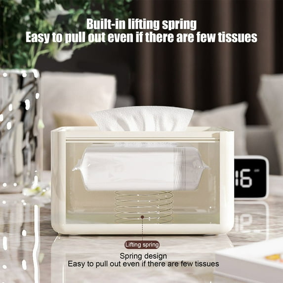 ChicYu Rectangular Tissue Box,Composite Board Tissue Box Designs Cover ...