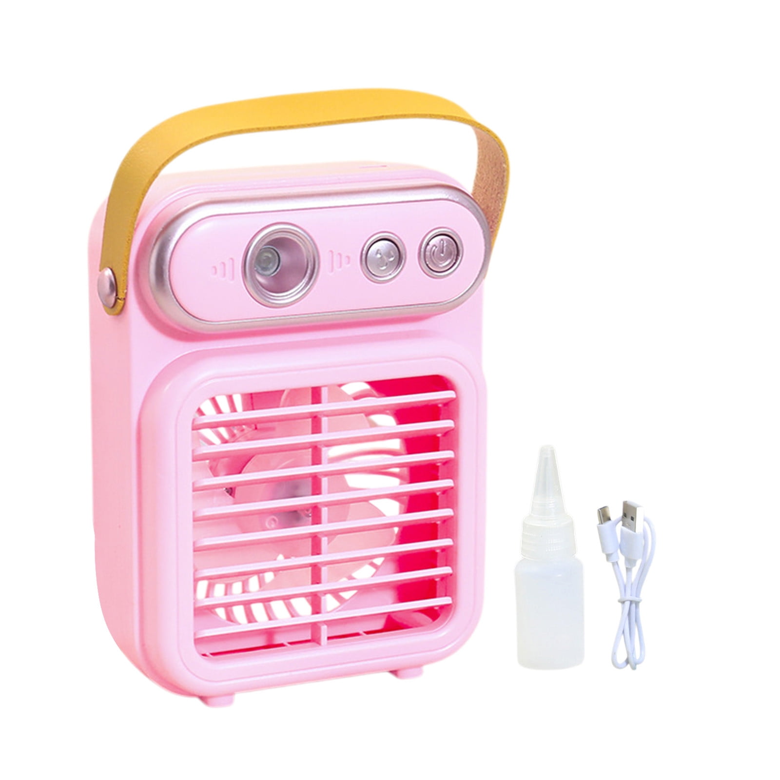 ChicYu Silent Portable Spray Fan USB Charging Outdoor Water ...
