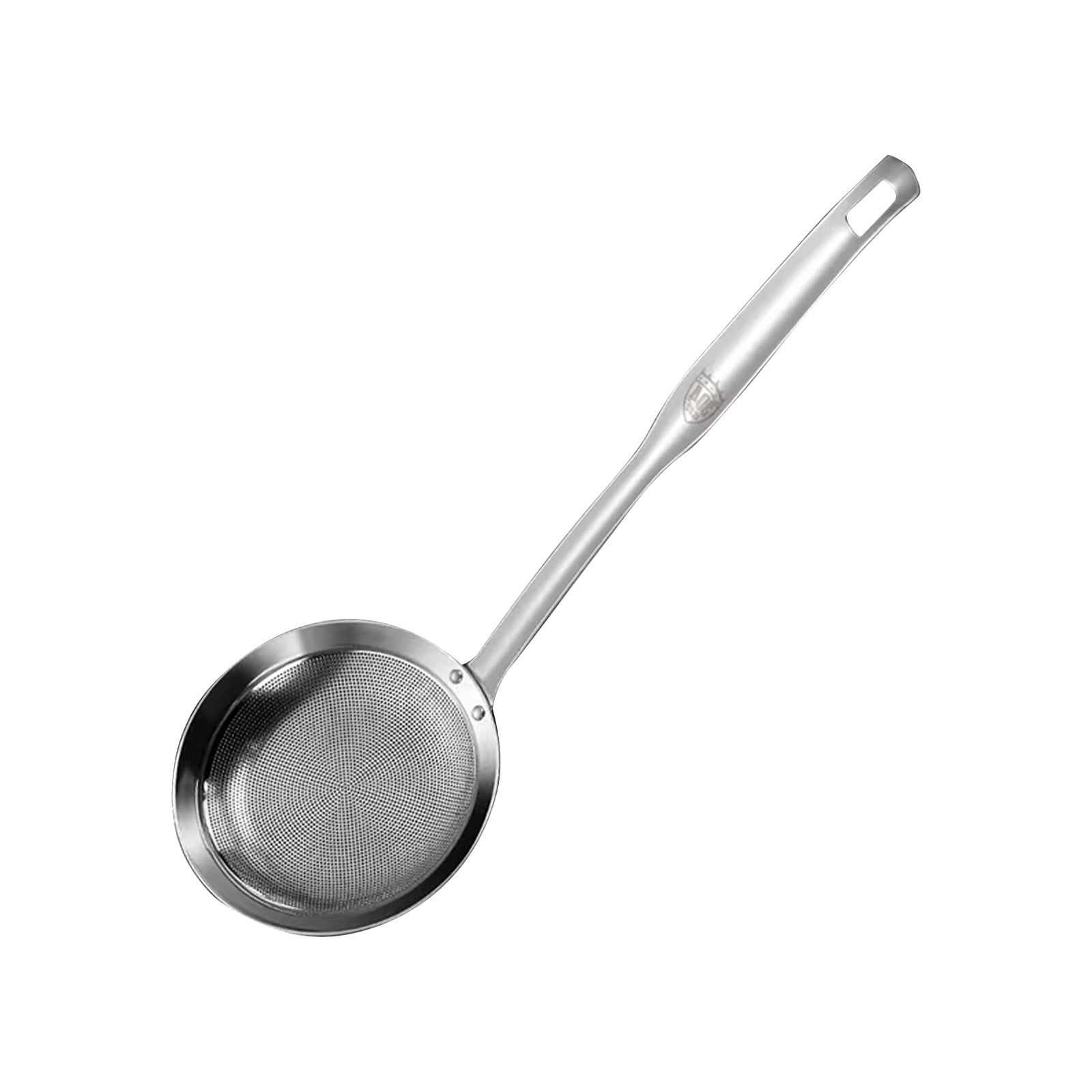 ChicYu Stainless Steel Slotted Spoon Strainer Utensil Milk Filter Oil ...