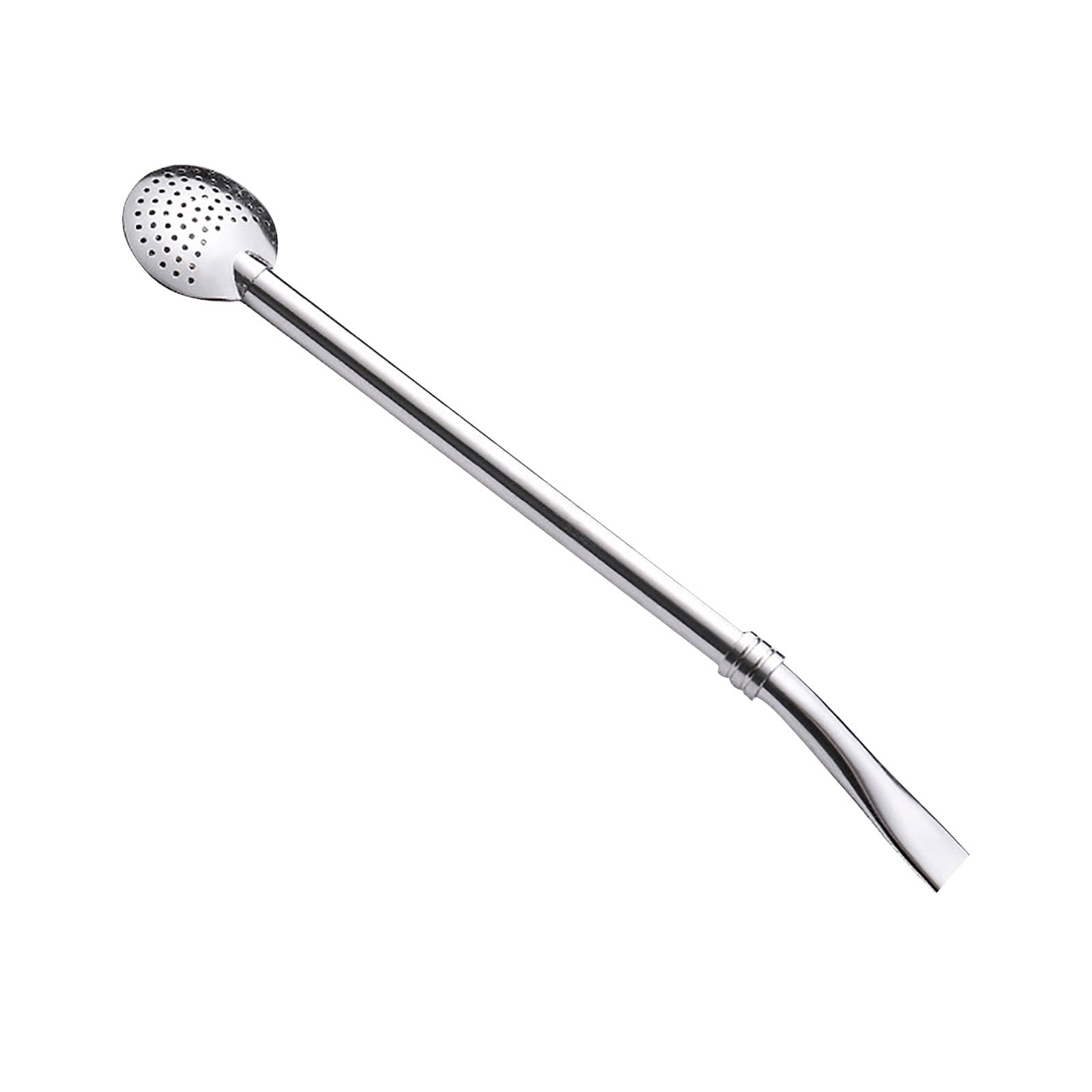 ChicYu Stainless Steel Straw Spoon Integrated Filter Coffee Stirrer ...
