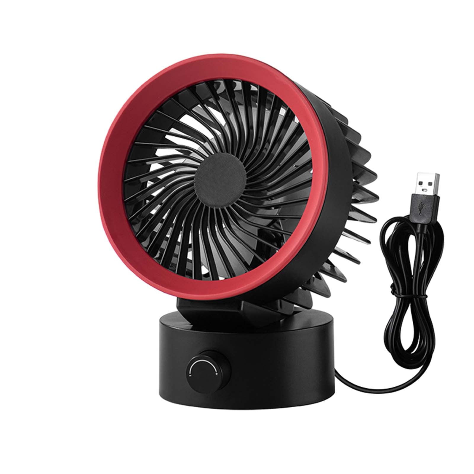 ChicYu USB Desktop Fan Small Powerful Adjustable Mini Table Fan Better ...