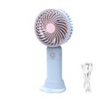 ChicYu Wearable Turbo Handheld Fan Neck Strap Handheld Double Mode,12H ...