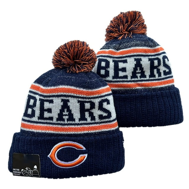 Chicago 2024 Sport Knit Hats Cold Weather Classic Cuffed Beanie Warm ...