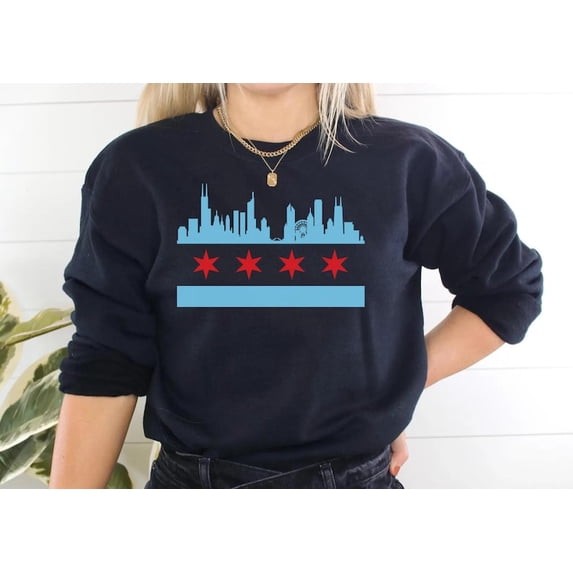 Chicago 26.2 Sweatshirt, Marathon Finisher Chicago 2026, 2 sides ...